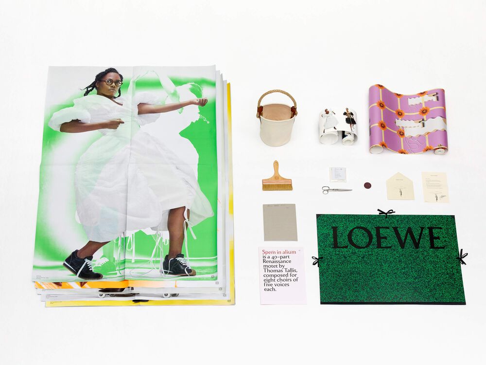 Show on the Wall: LOEWE's Artistic Tapestry of Creativity
