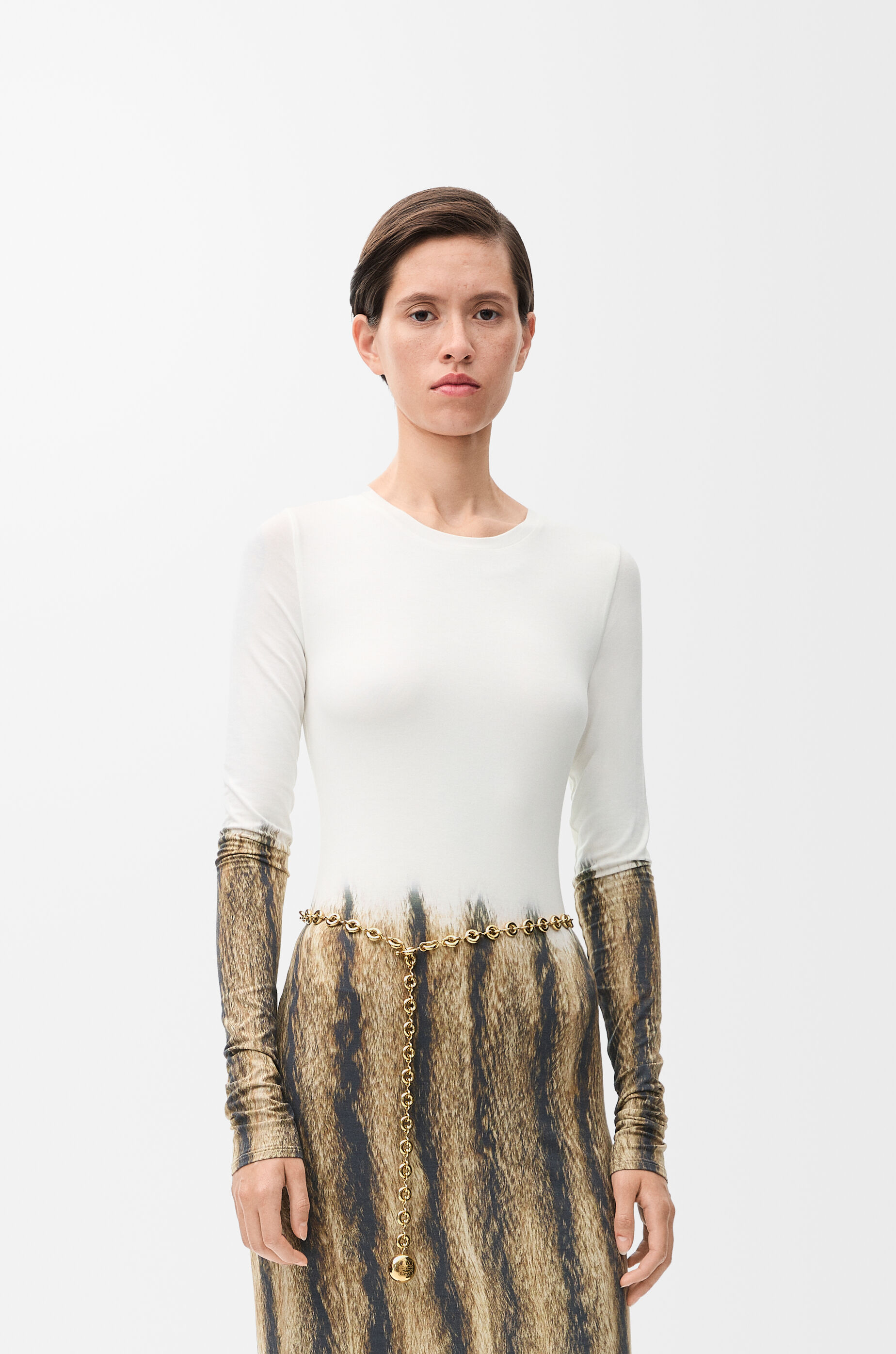 Donut chain belt in brass Gold - LOEWE