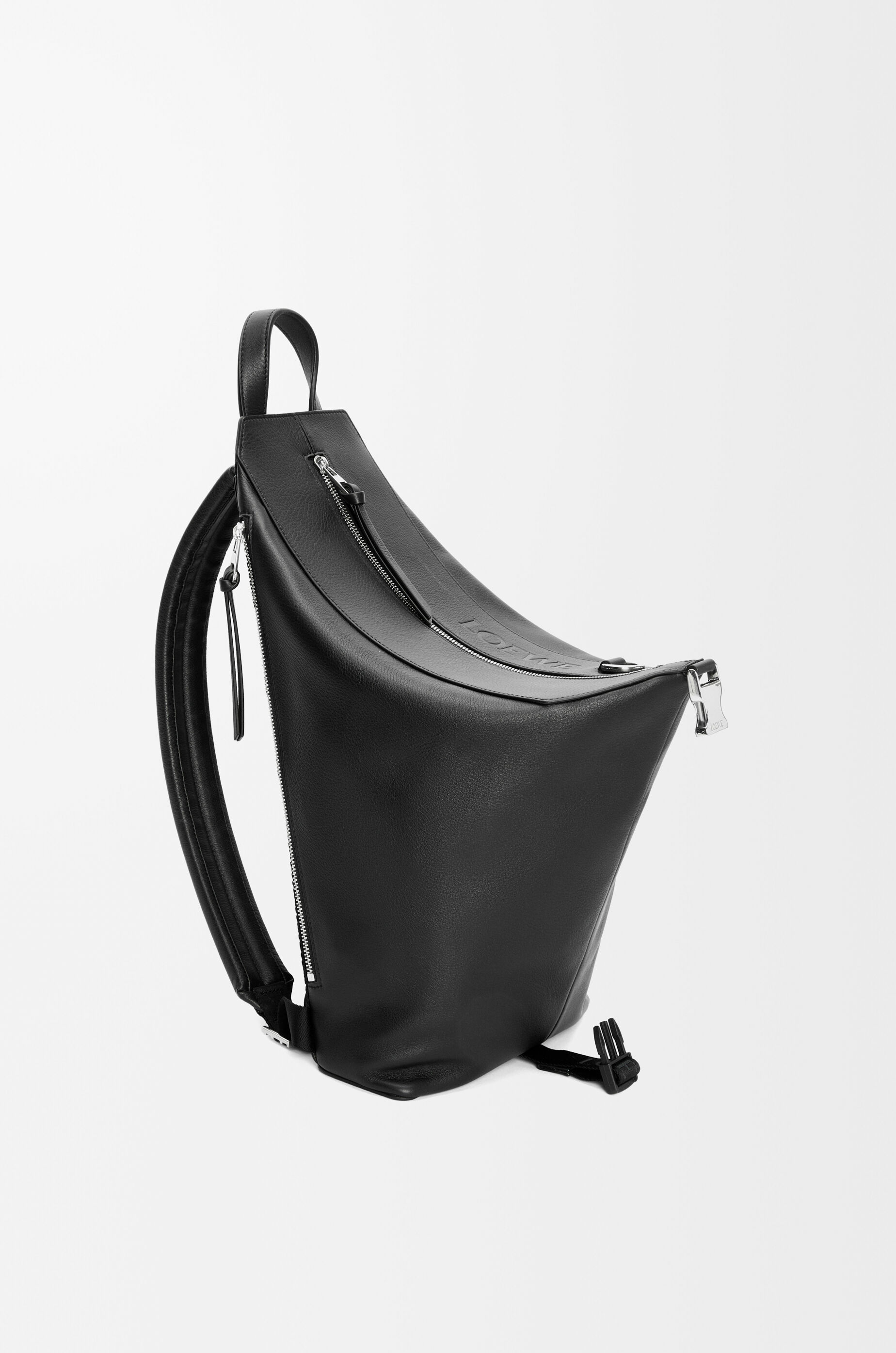 Small Convertible backpack in classic calfskin Black - LOEWE
