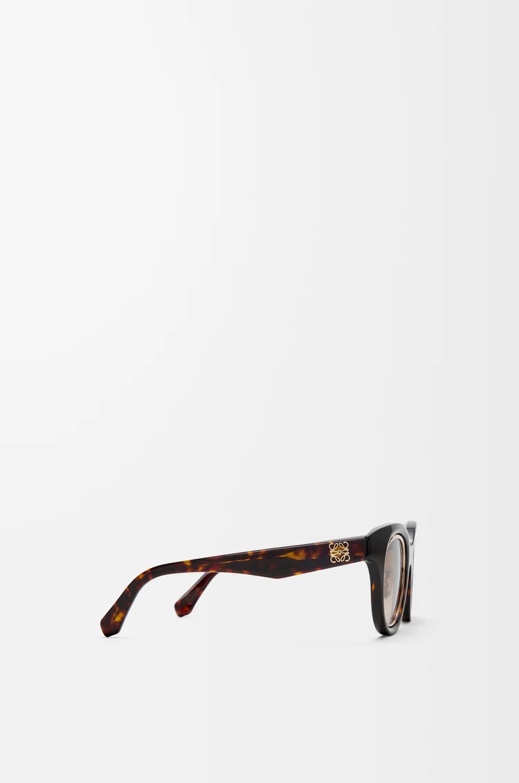 Mini Anagram Butterfly sunglasses Brown - LOEWE Japan official website