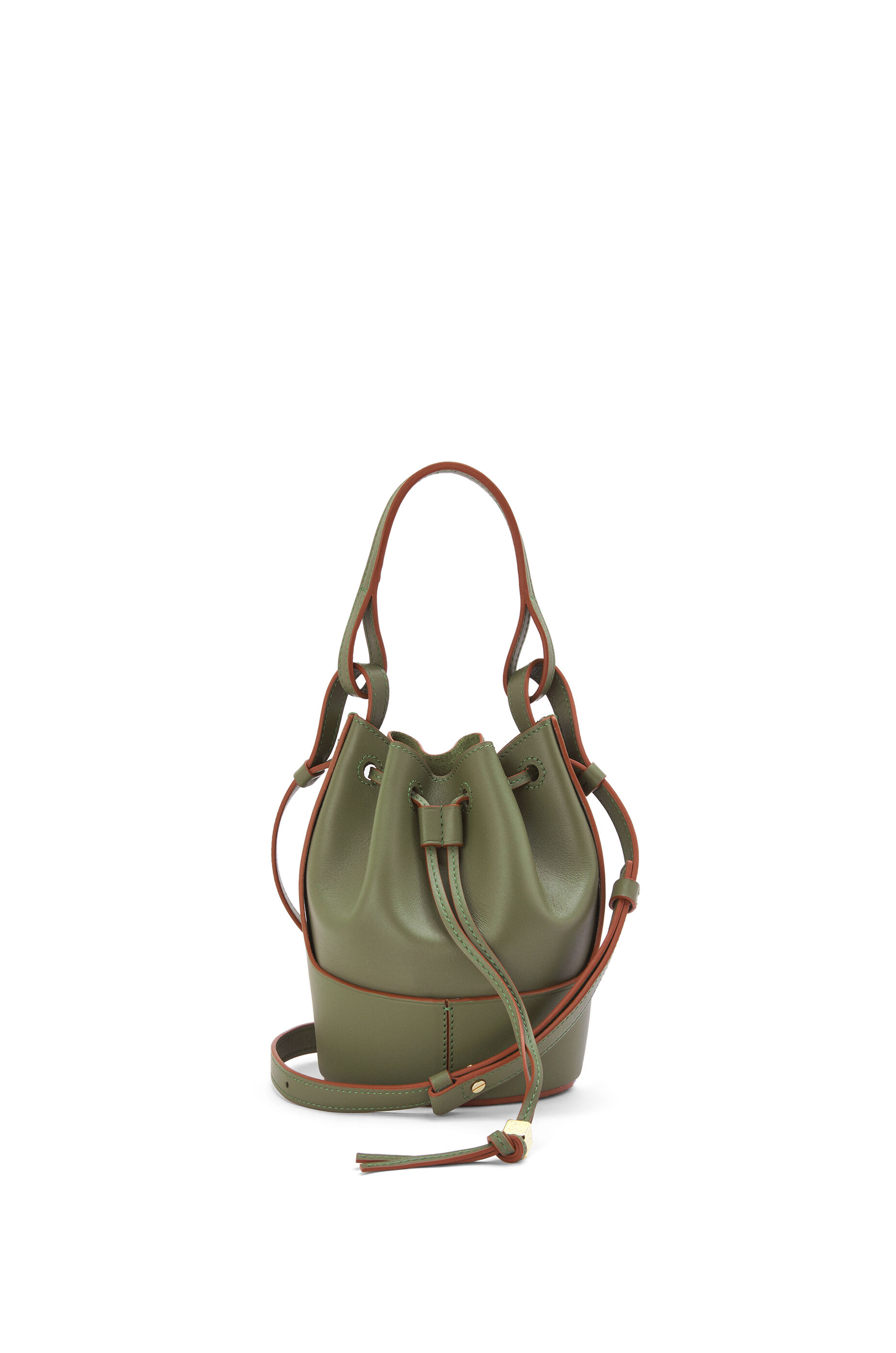 Bolso Balloon mini en piel napa de ternera Verde Aguacate - LOEWE