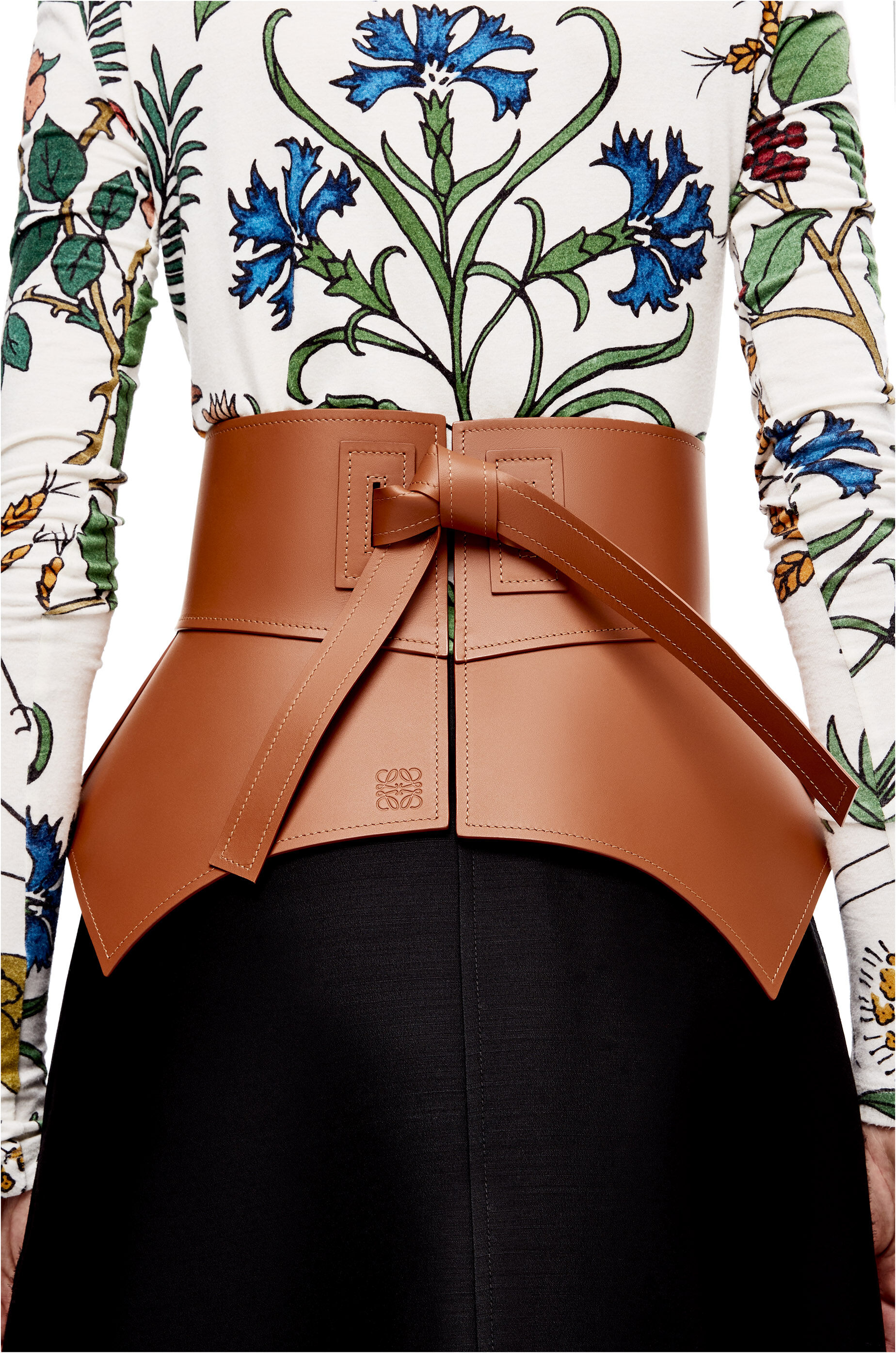 Obi belt in nappa Tan - LOEWE