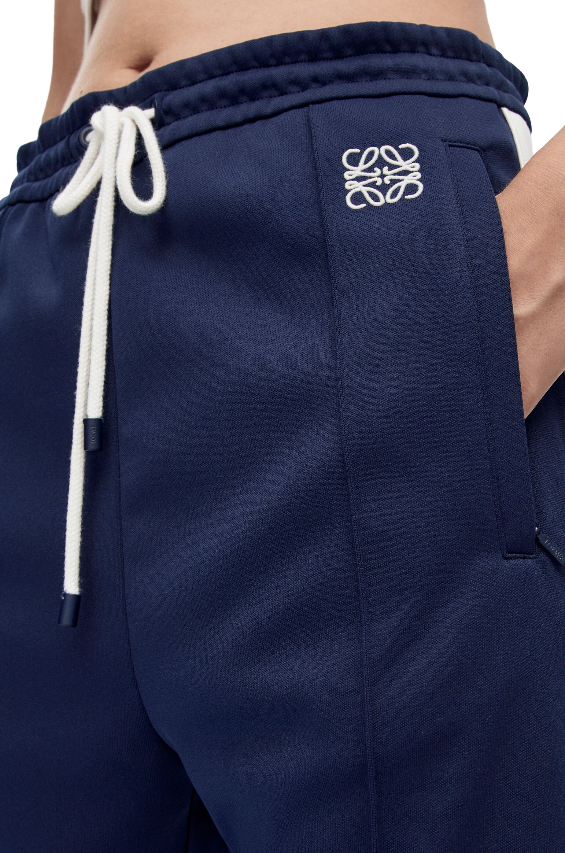 Tracksuit trousers in technical jersey Marine - LOEWE