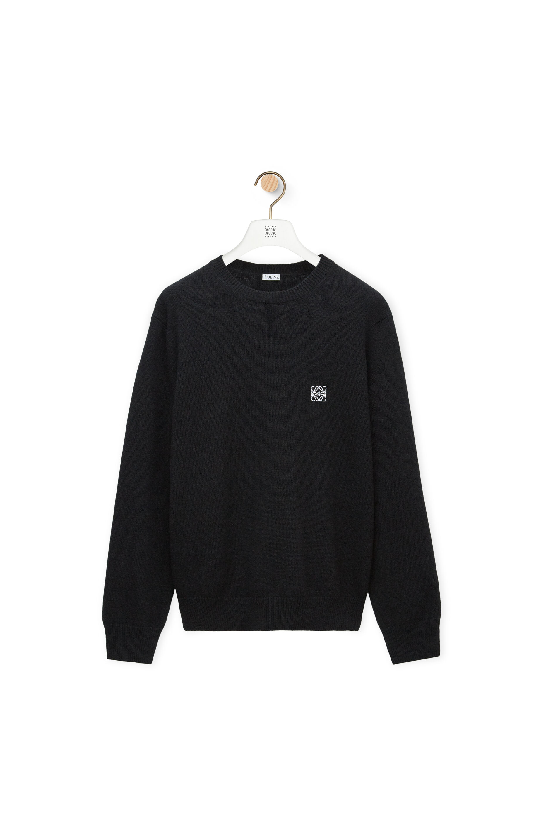 Sweater in wool Black - LOEWE