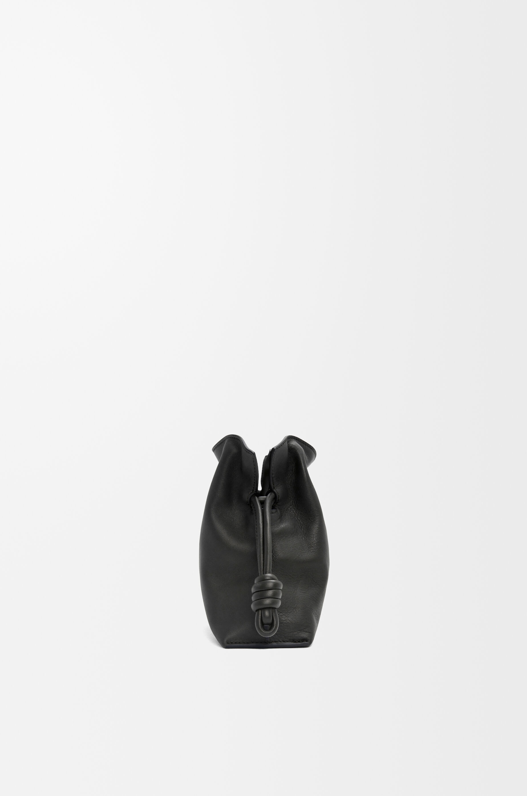 Mini Flamenco clutch in nappa calfskin Black - LOEWE