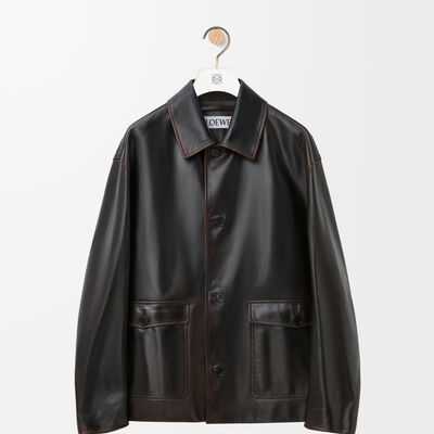 Luxury leather clothing and jackets · LOEWE men - LOEWE