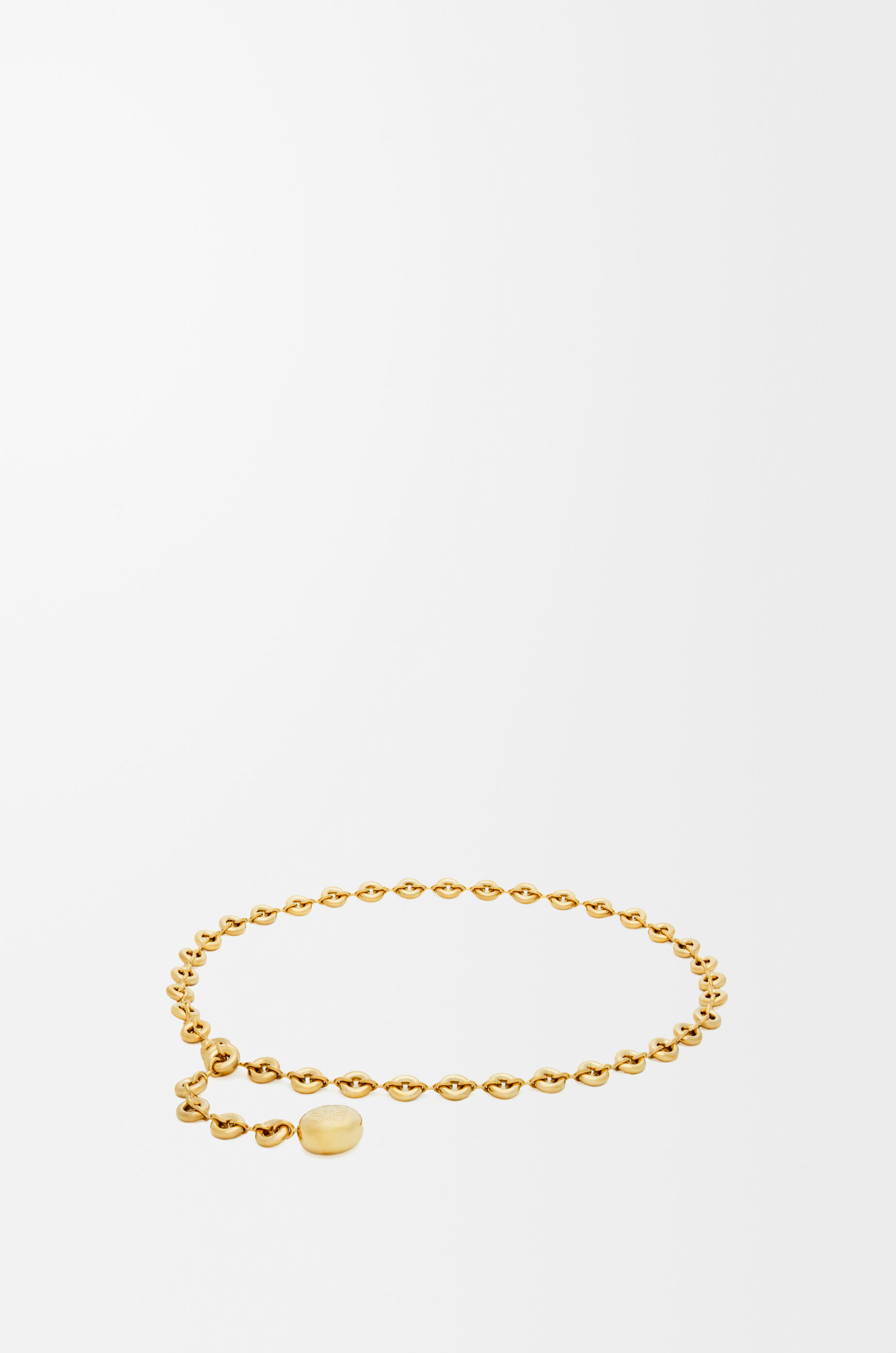 Donut chain belt in brass Gold - LOEWE