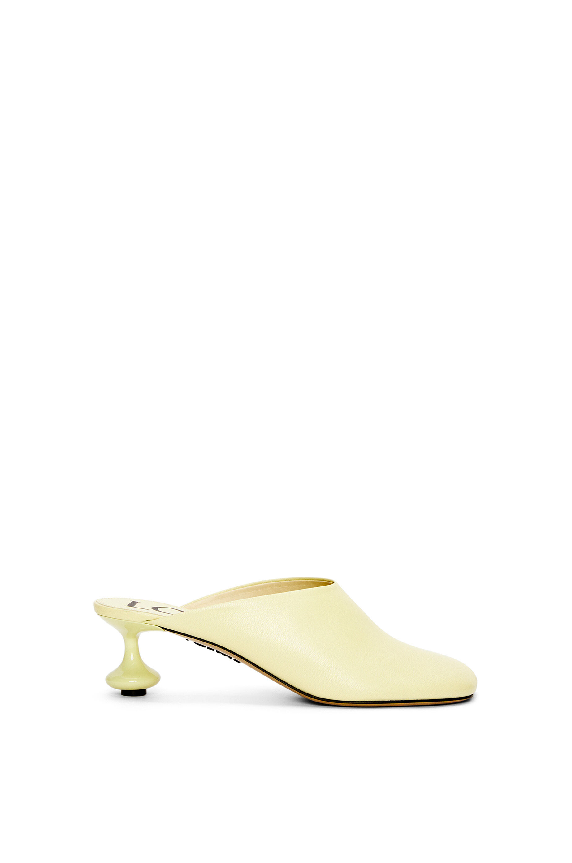 Toy mule in goatskin White - LOEWE
