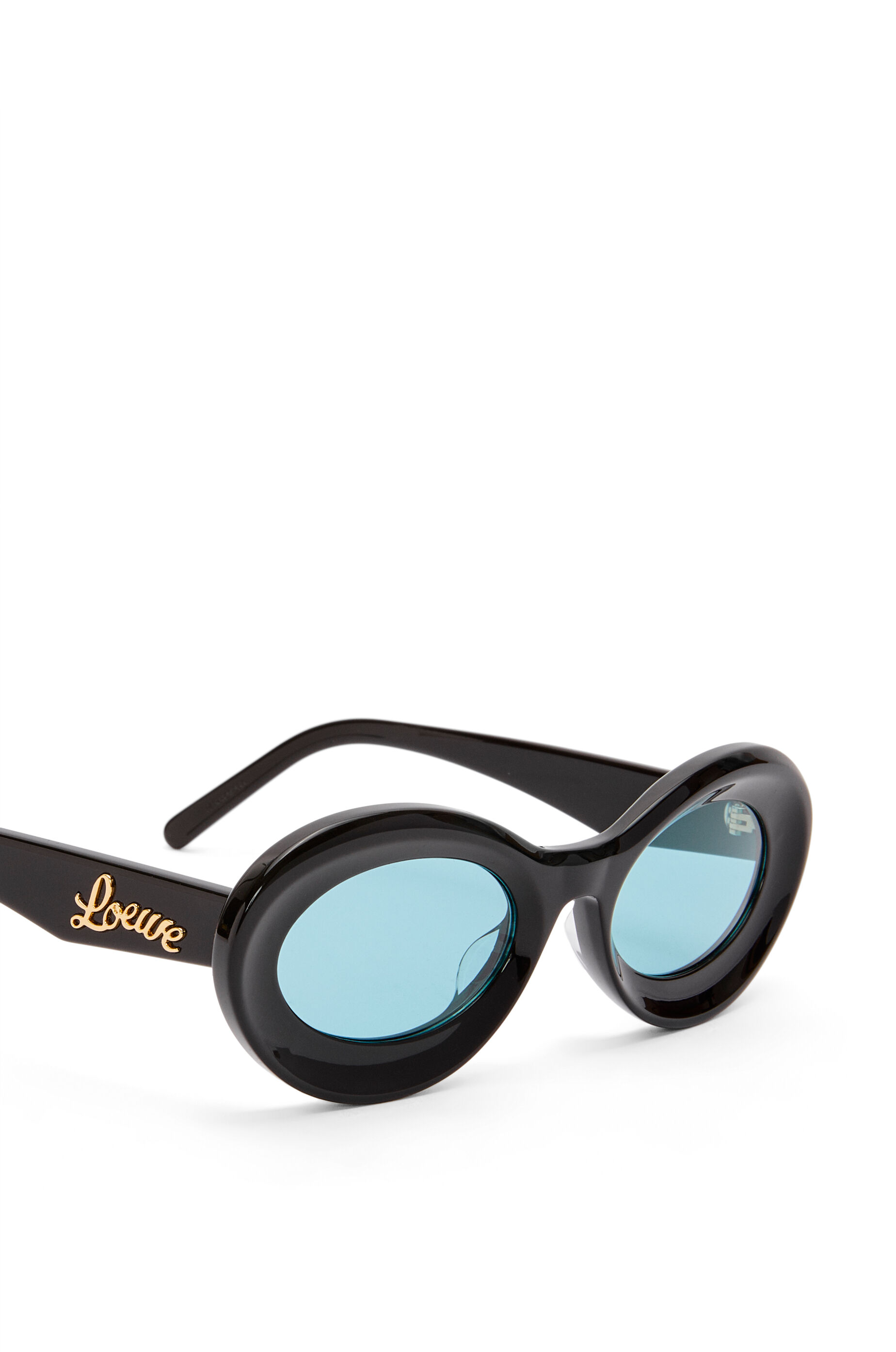 Loop sunglasses in acetate Shiny Black - LOEWE