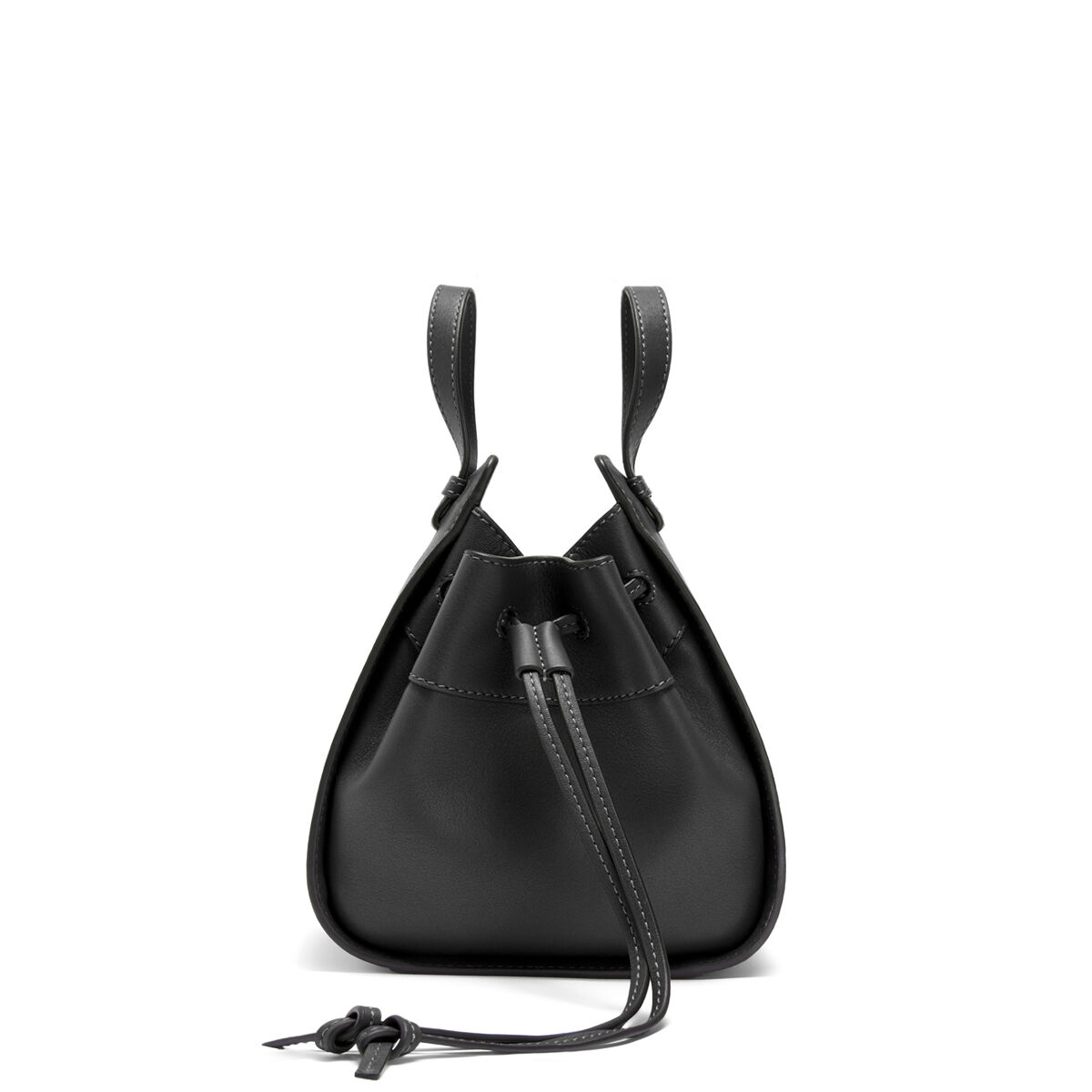 Hammock Drawstring Mini Bag Black - LOEWE