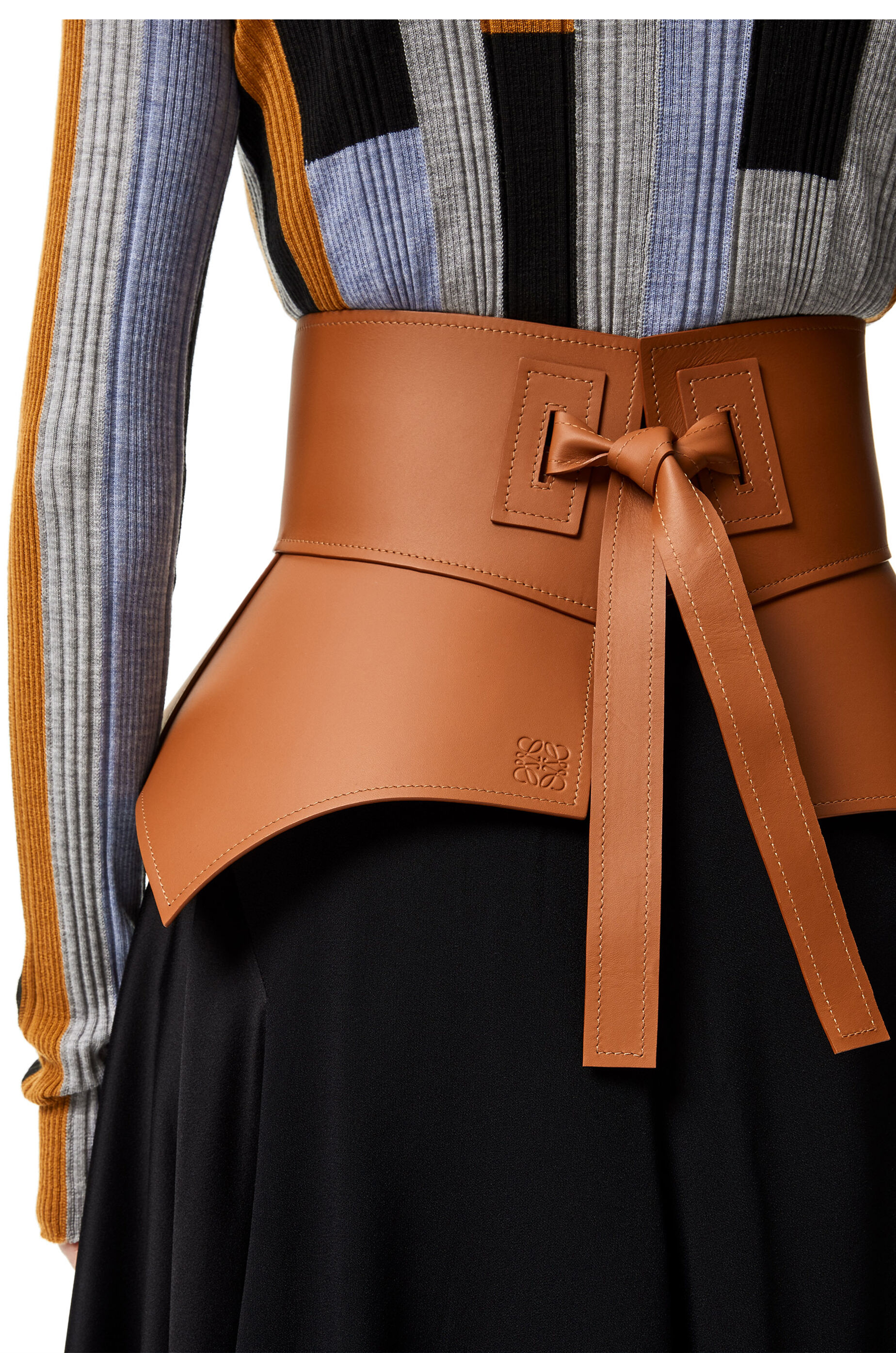 Obi belt in nappa Tan - LOEWE