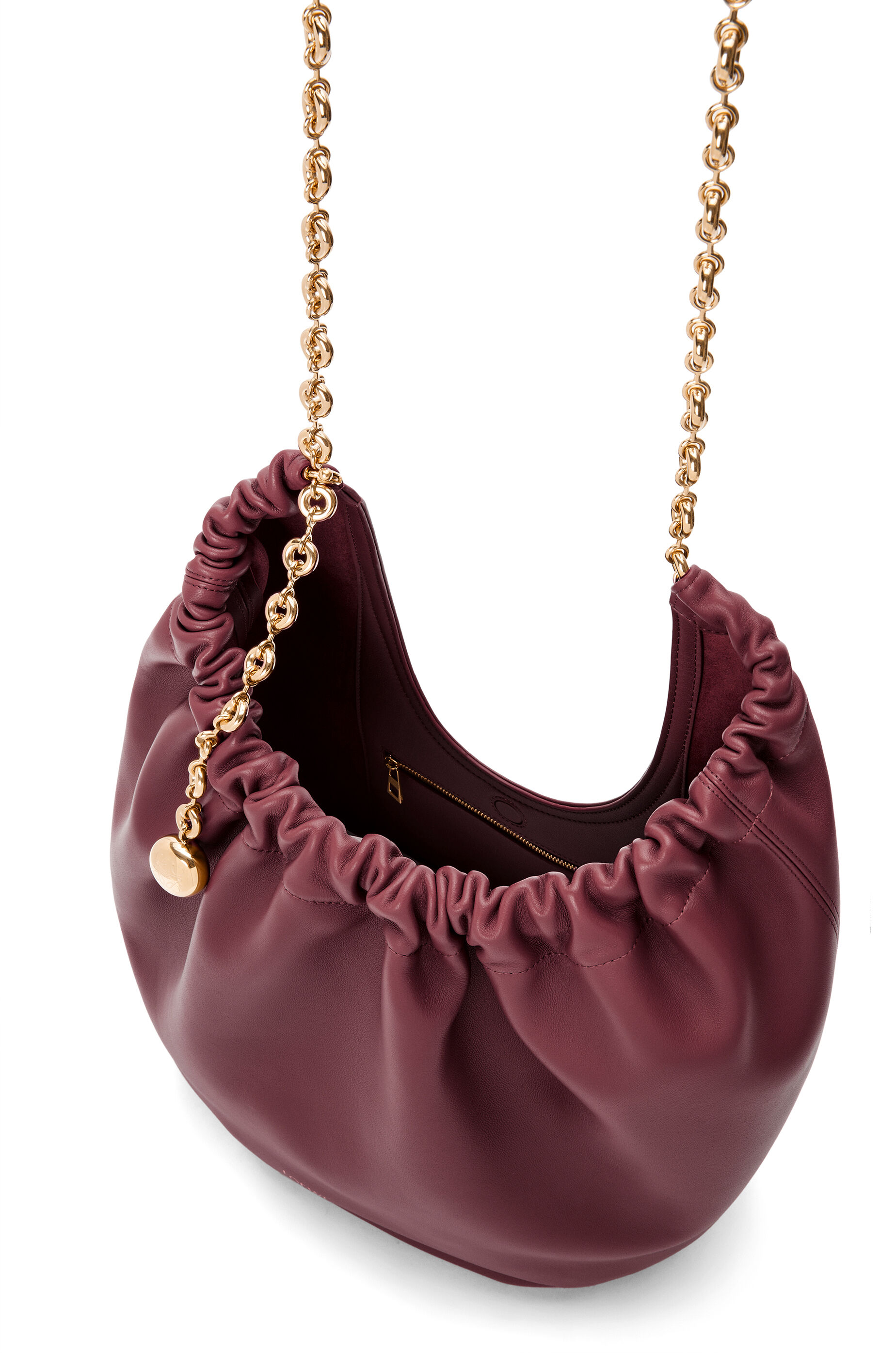 Medium Squeeze bag in nappa lambskin Burgundy - LOEWE