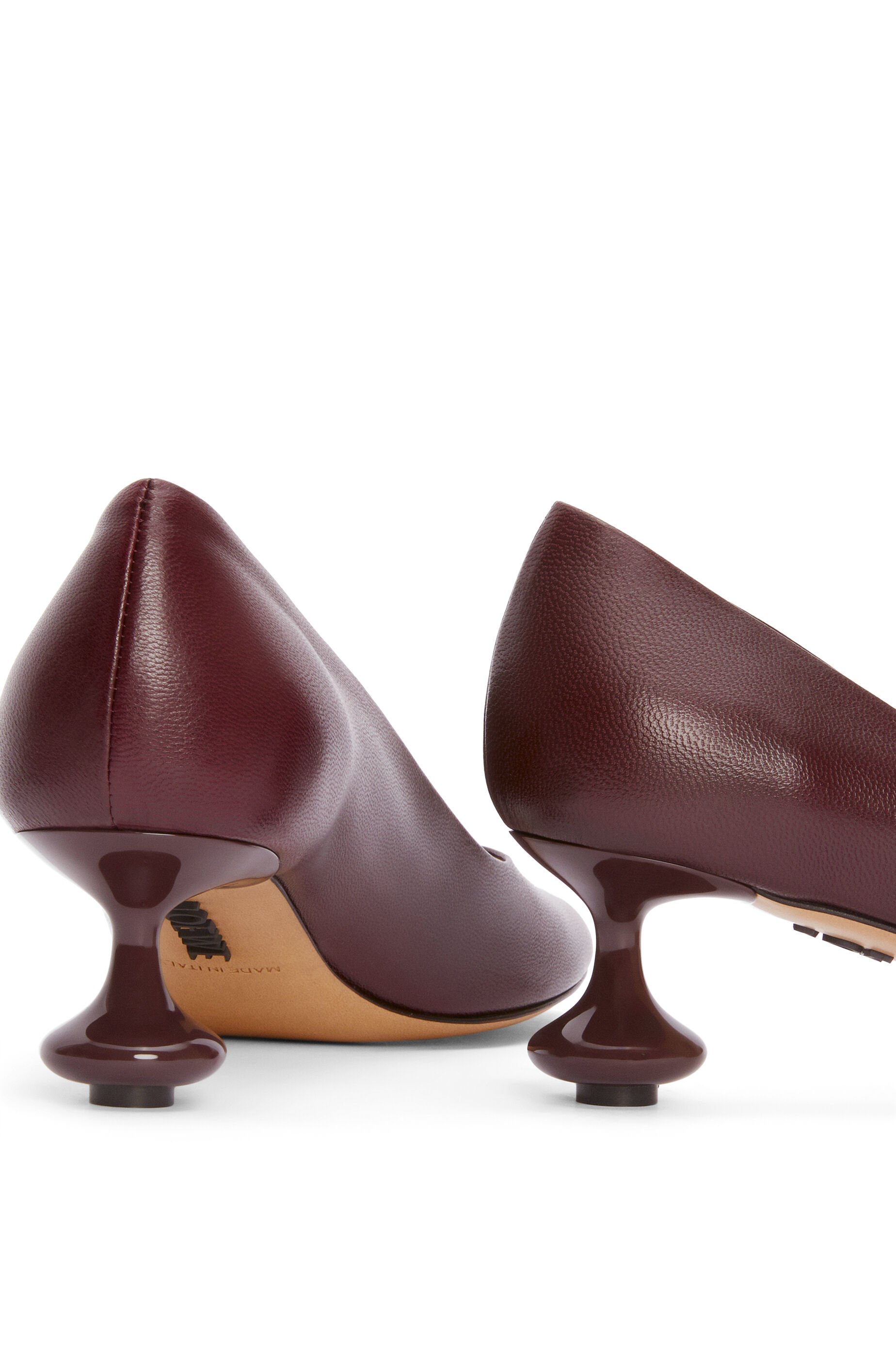 Toy pump in goatskin Burgundy - LOEWE