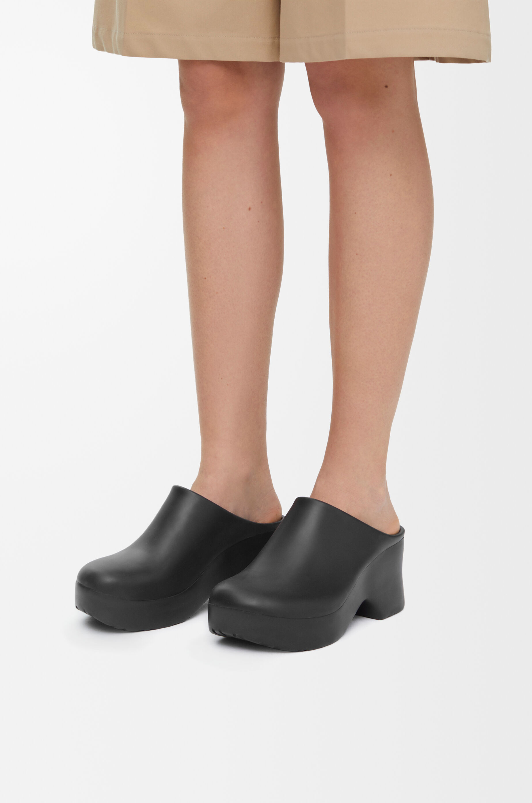 Terra foam clog in light foam rubber Black - LOEWE