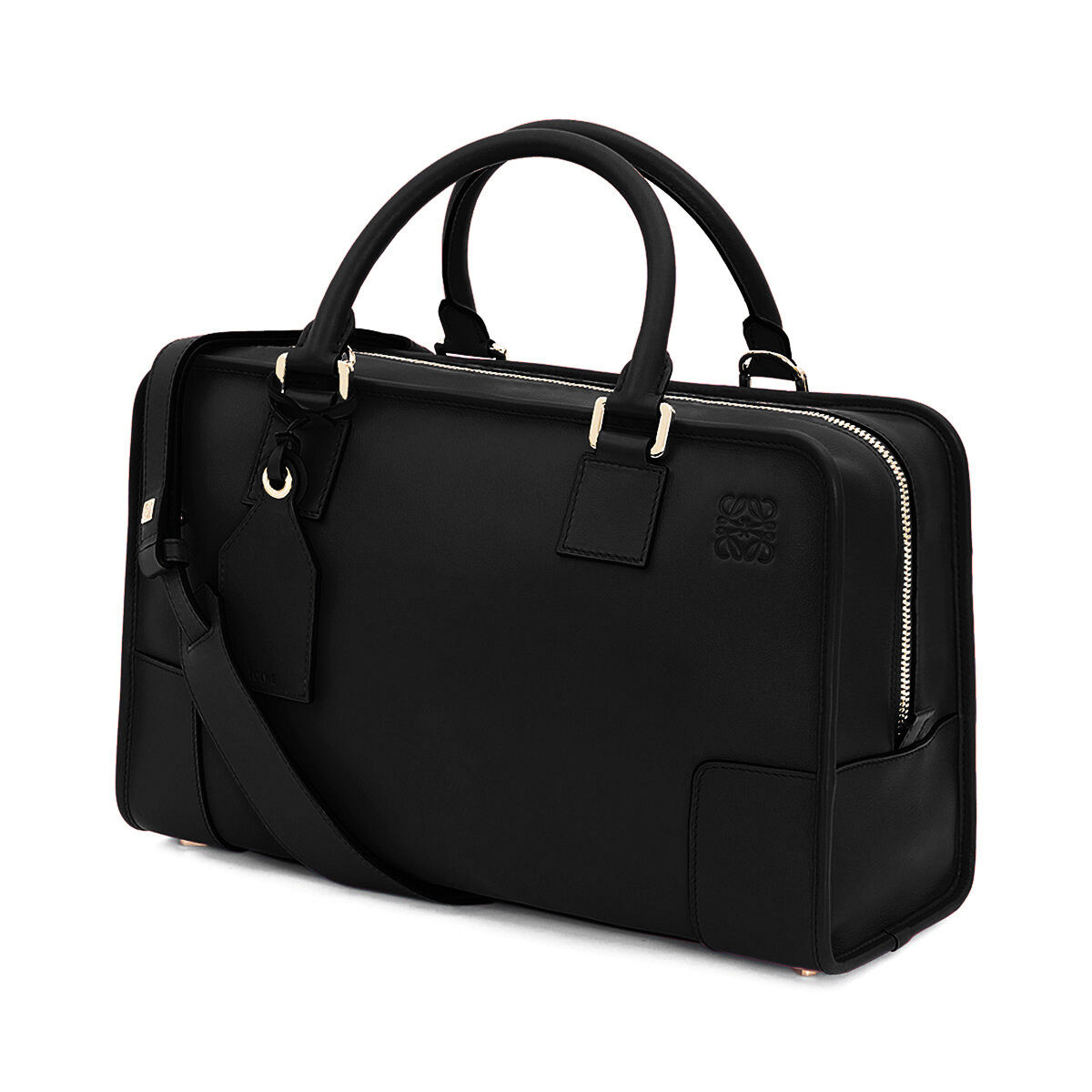 Bolso Amazona Negro/Oro - LOEWE