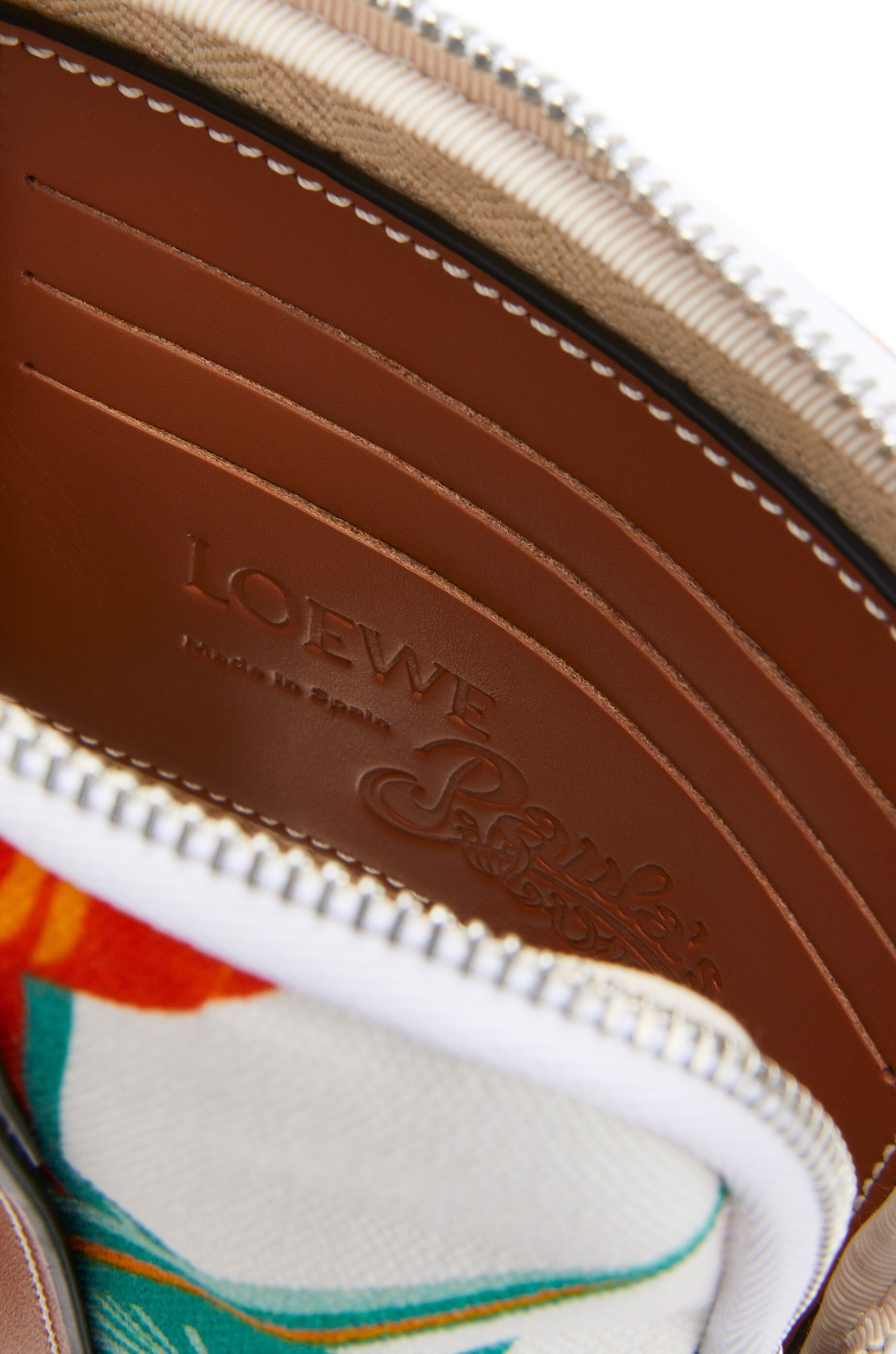 Case in printed canvas White - LOEWE