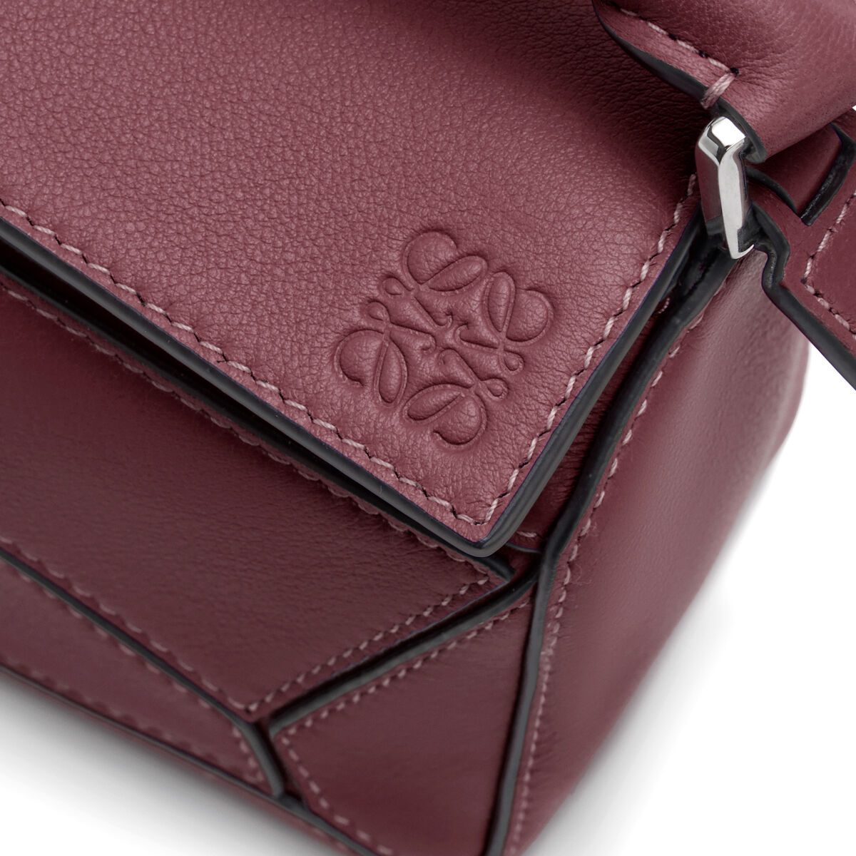 Puzzle Mini Bag Wine - LOEWE