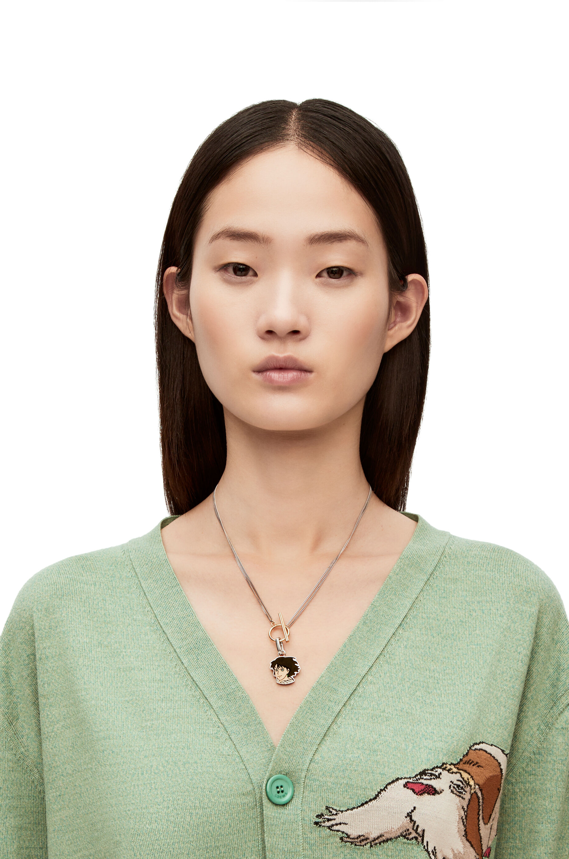 Howl charm in sterling silver Silver - LOEWE