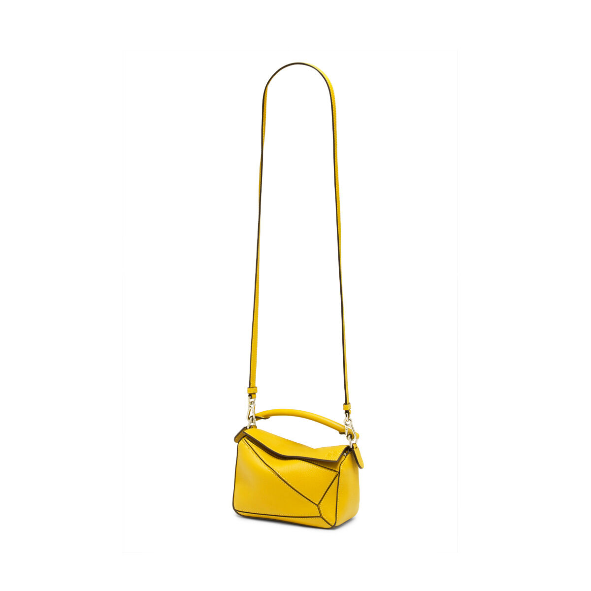Puzzle Mini Bag Yellow - LOEWE