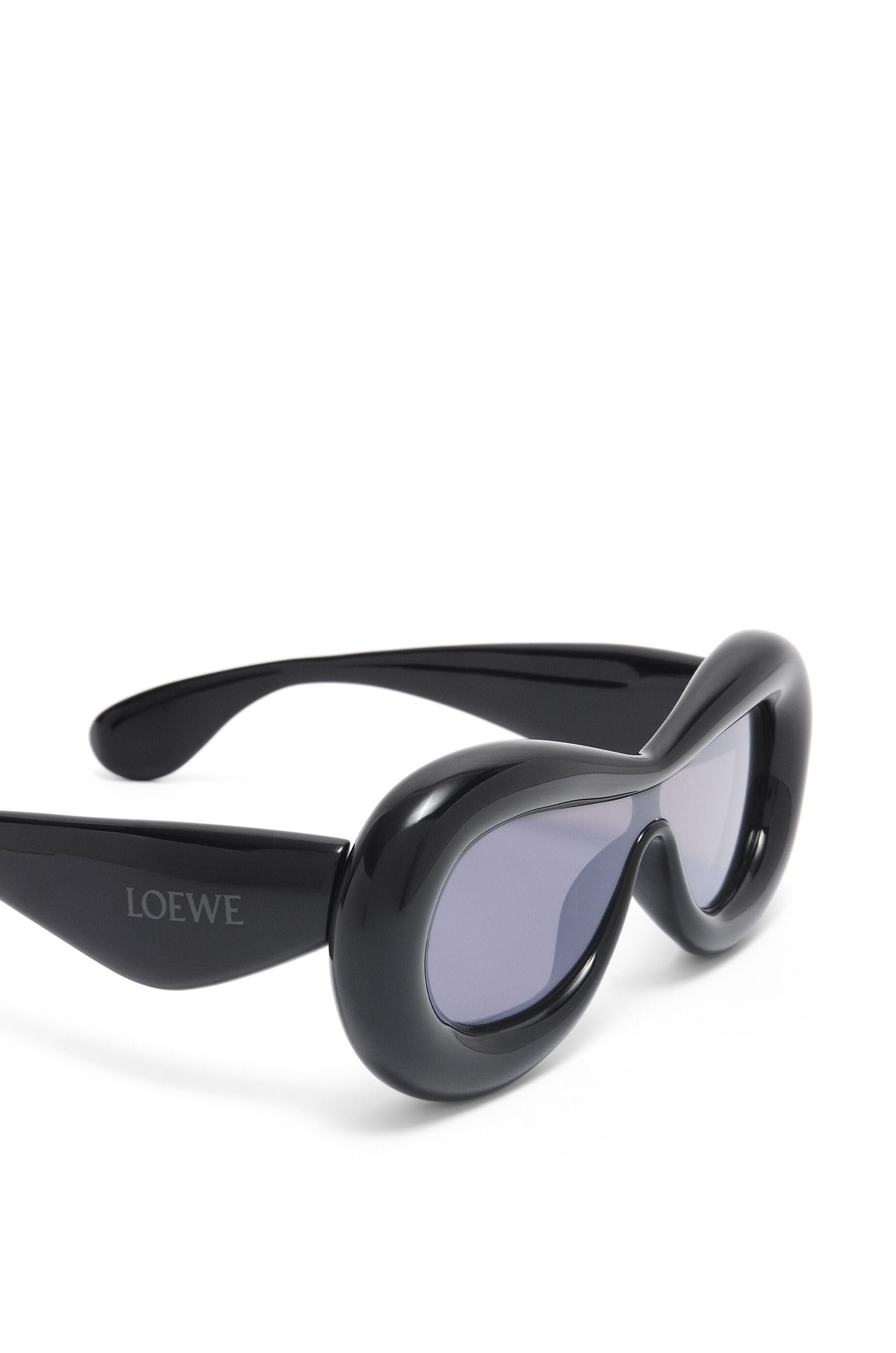 Inflated mask sunglasses in acetate Black - LOEWE
