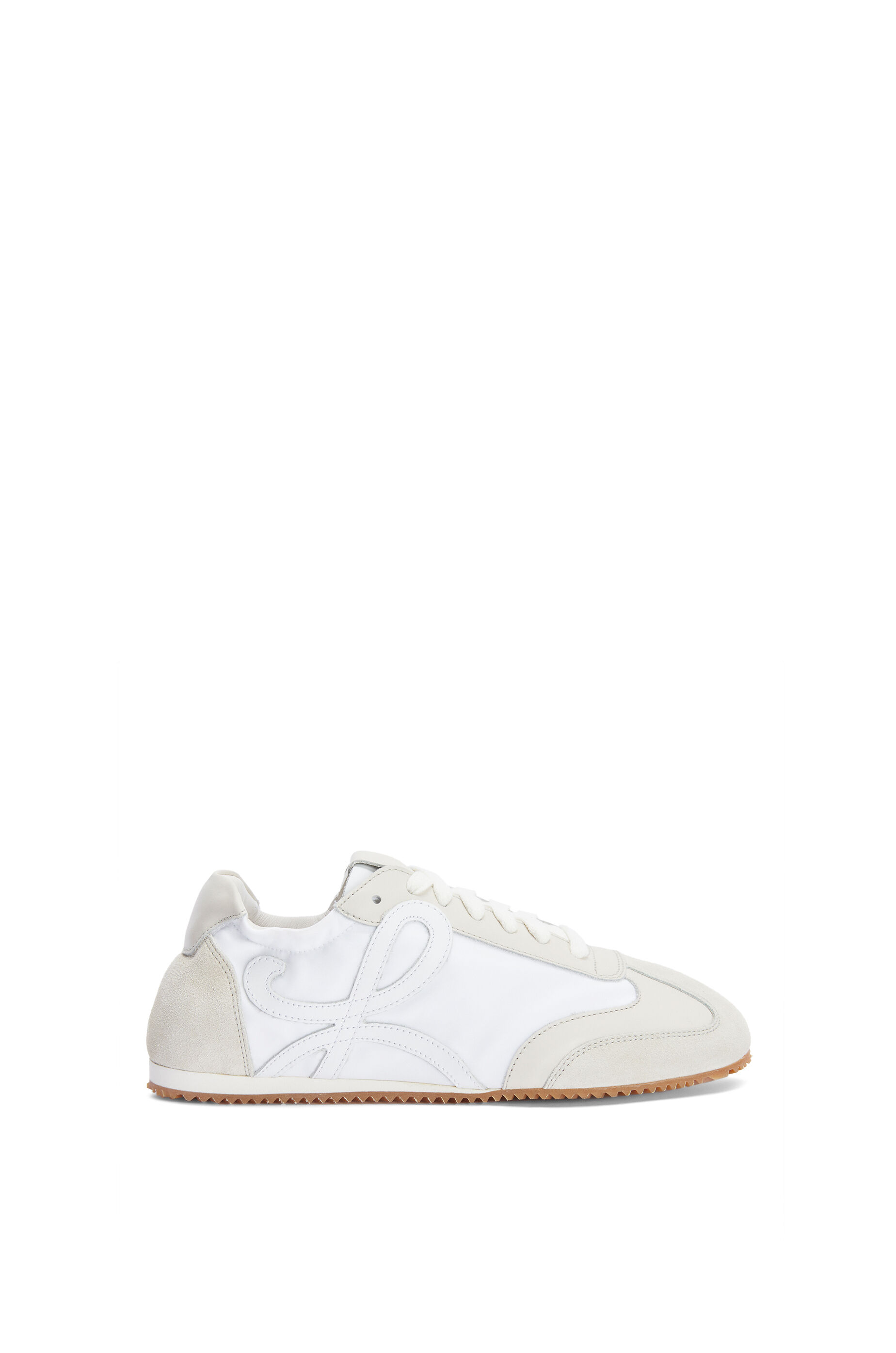 Ballet runner in nylon and calfskin White/Off-white - LOEWE
