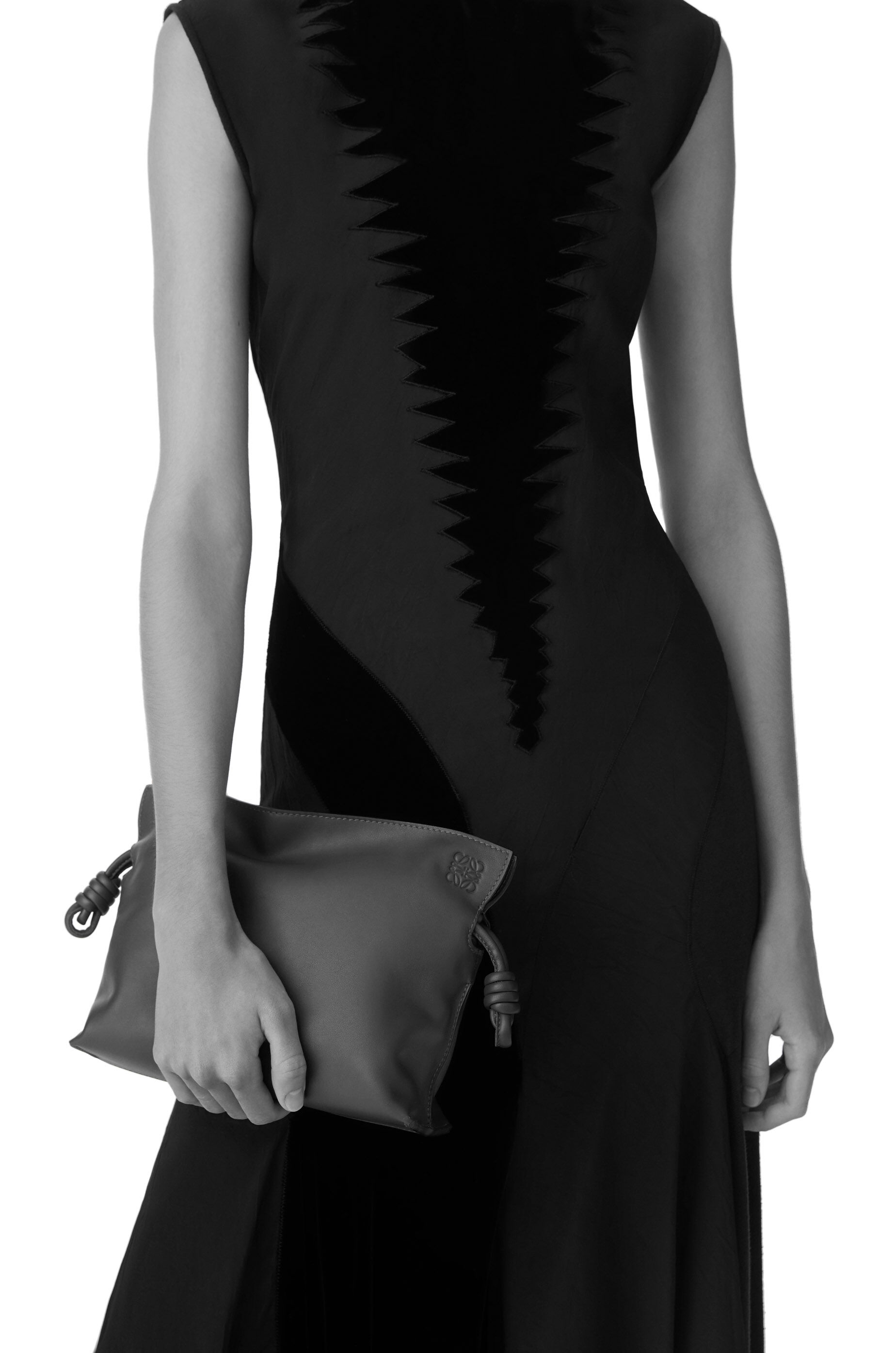 Mini Flamenco clutch in nappa calfskin Rosemary - LOEWE