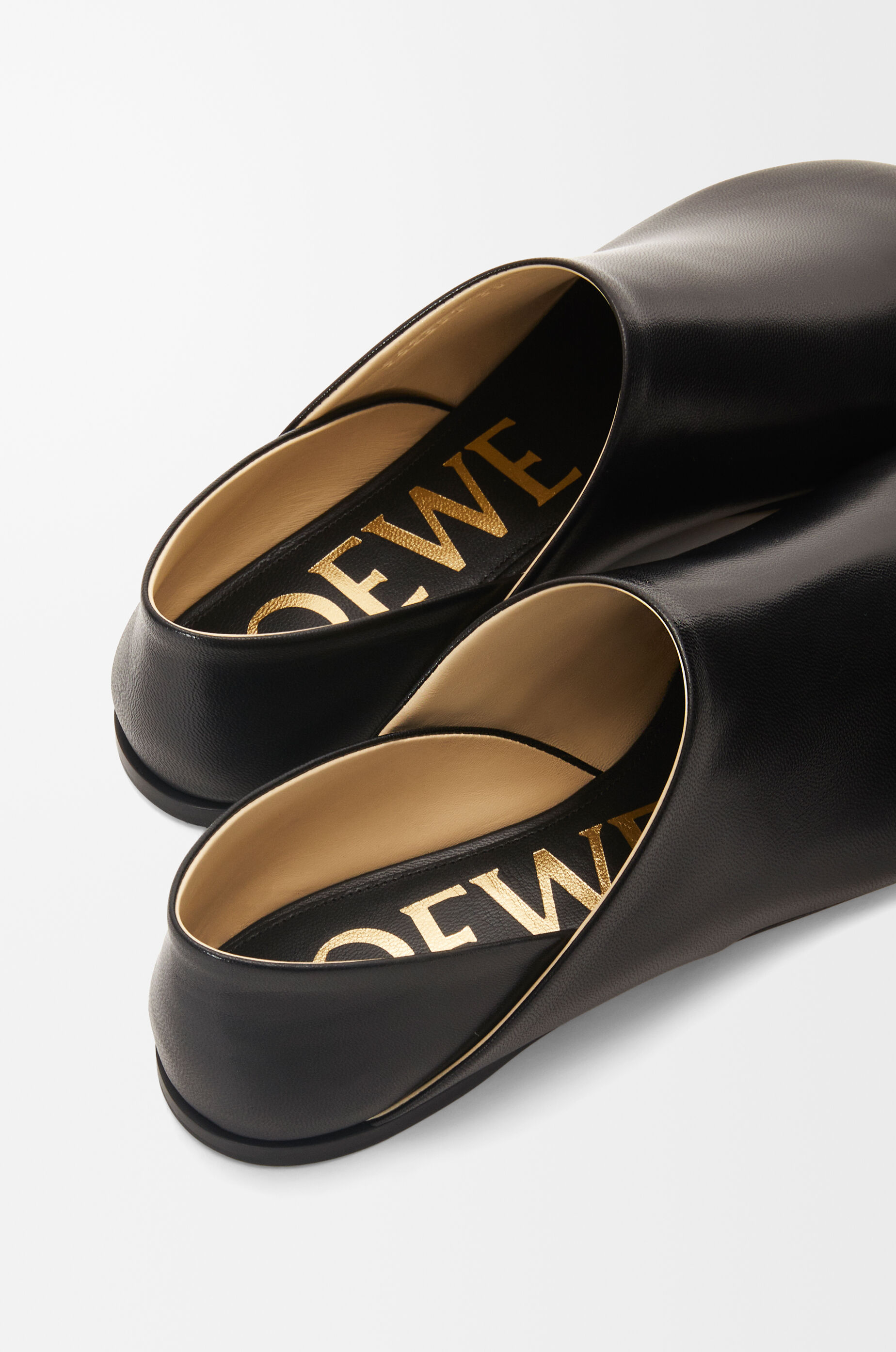 Toy slipper in goatskin Black - LOEWE