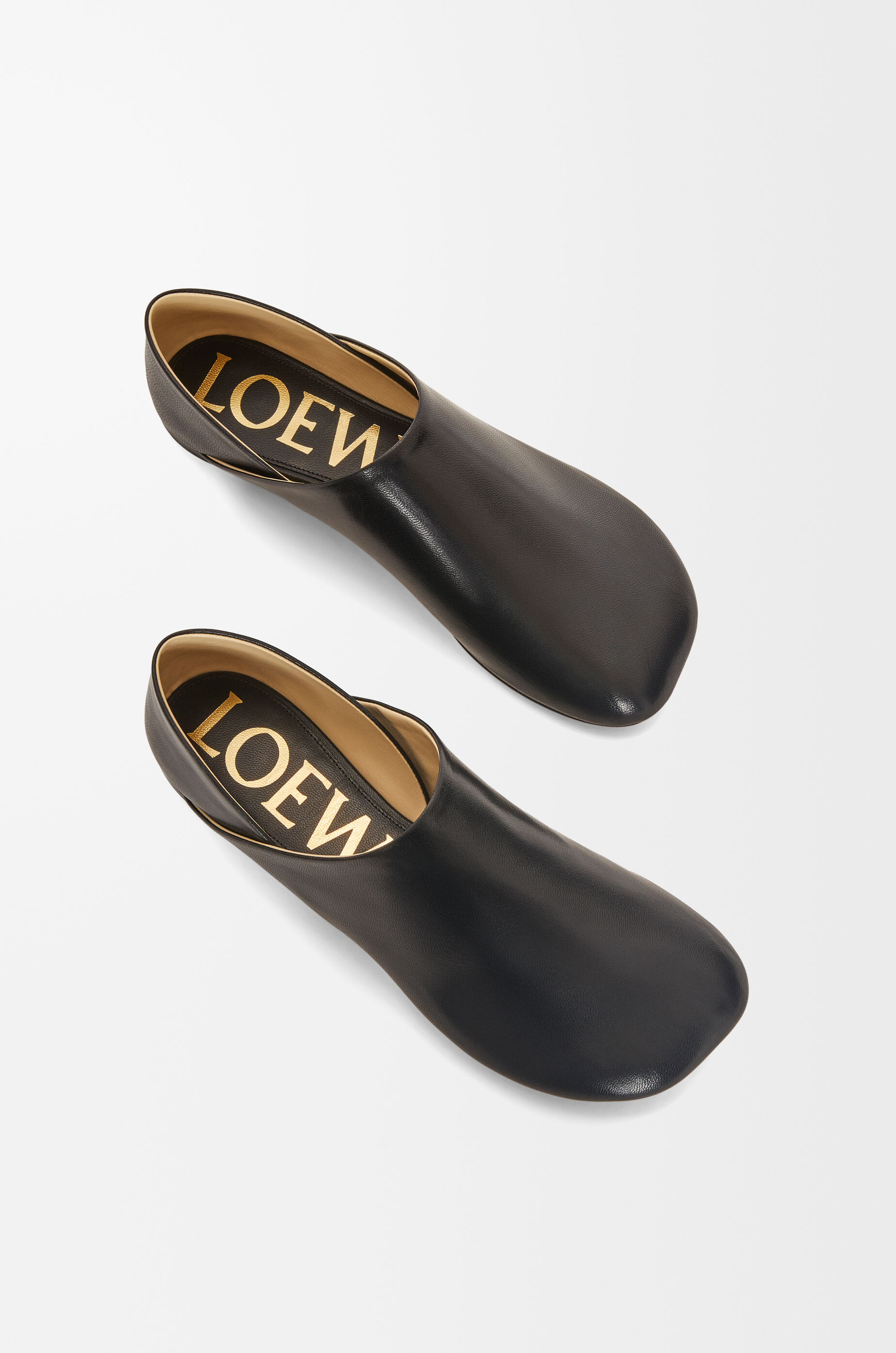Toy slipper in goatskin Black - LOEWE