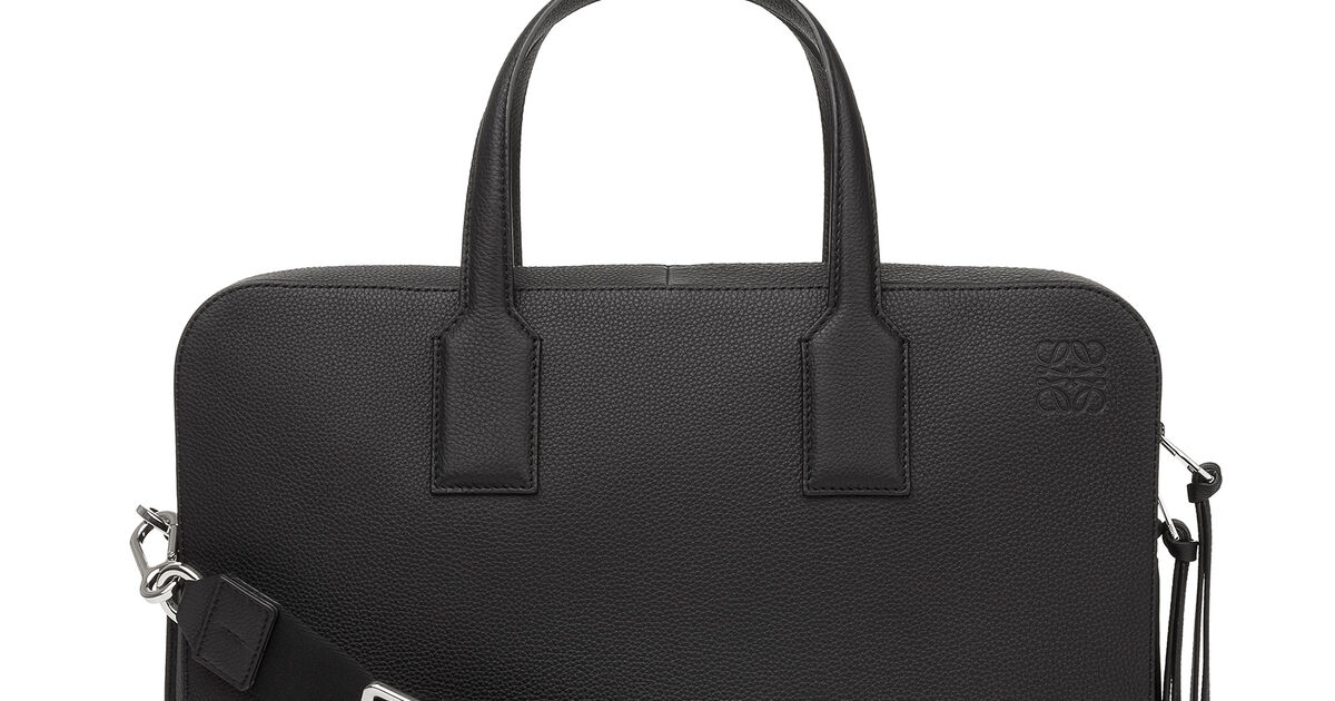 Men's Designer Leather Briefcases & Luxury Portfolio Bags - LOEWE - LOEWE