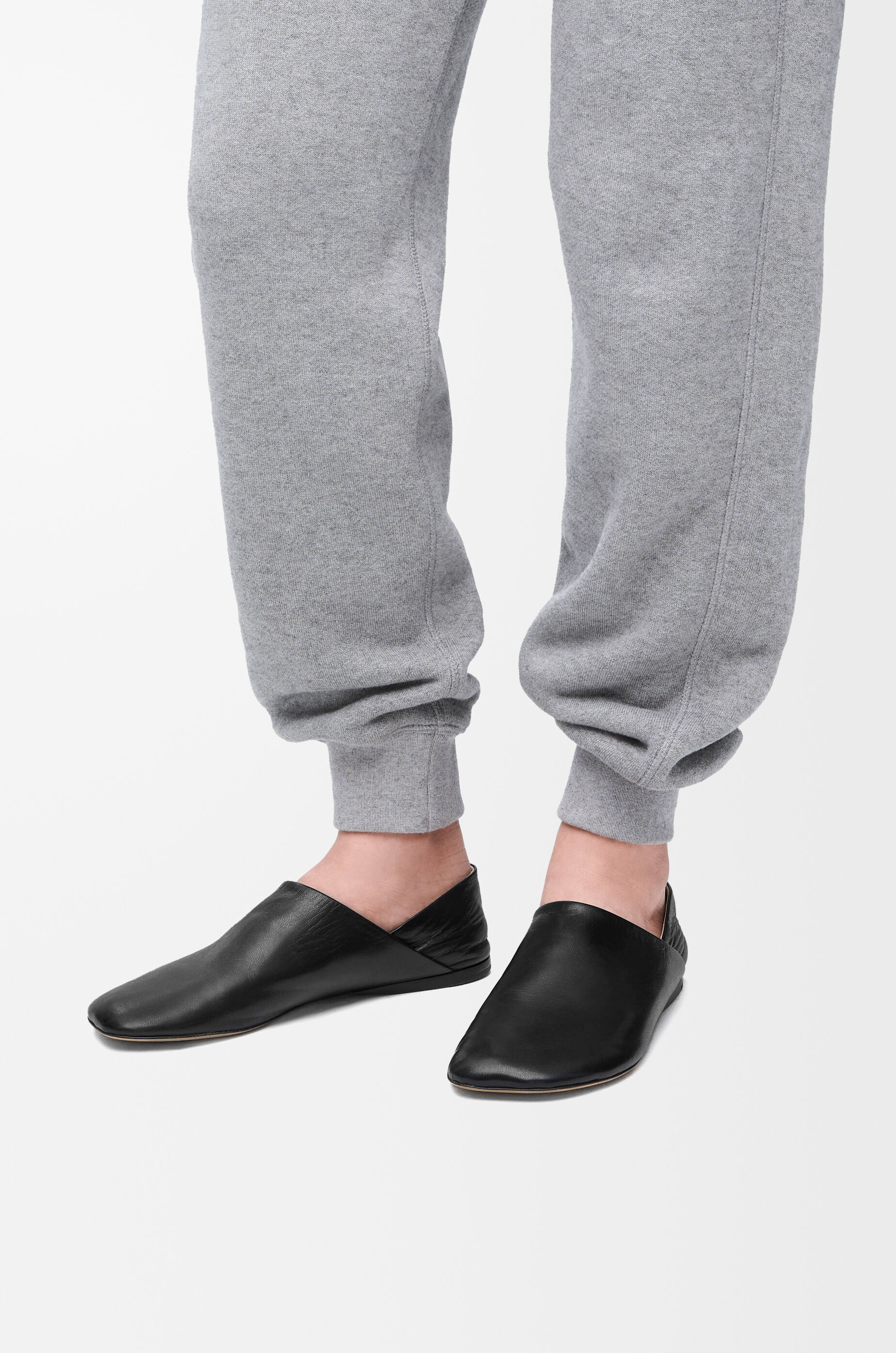 Toy slipper in goatskin Black - LOEWE