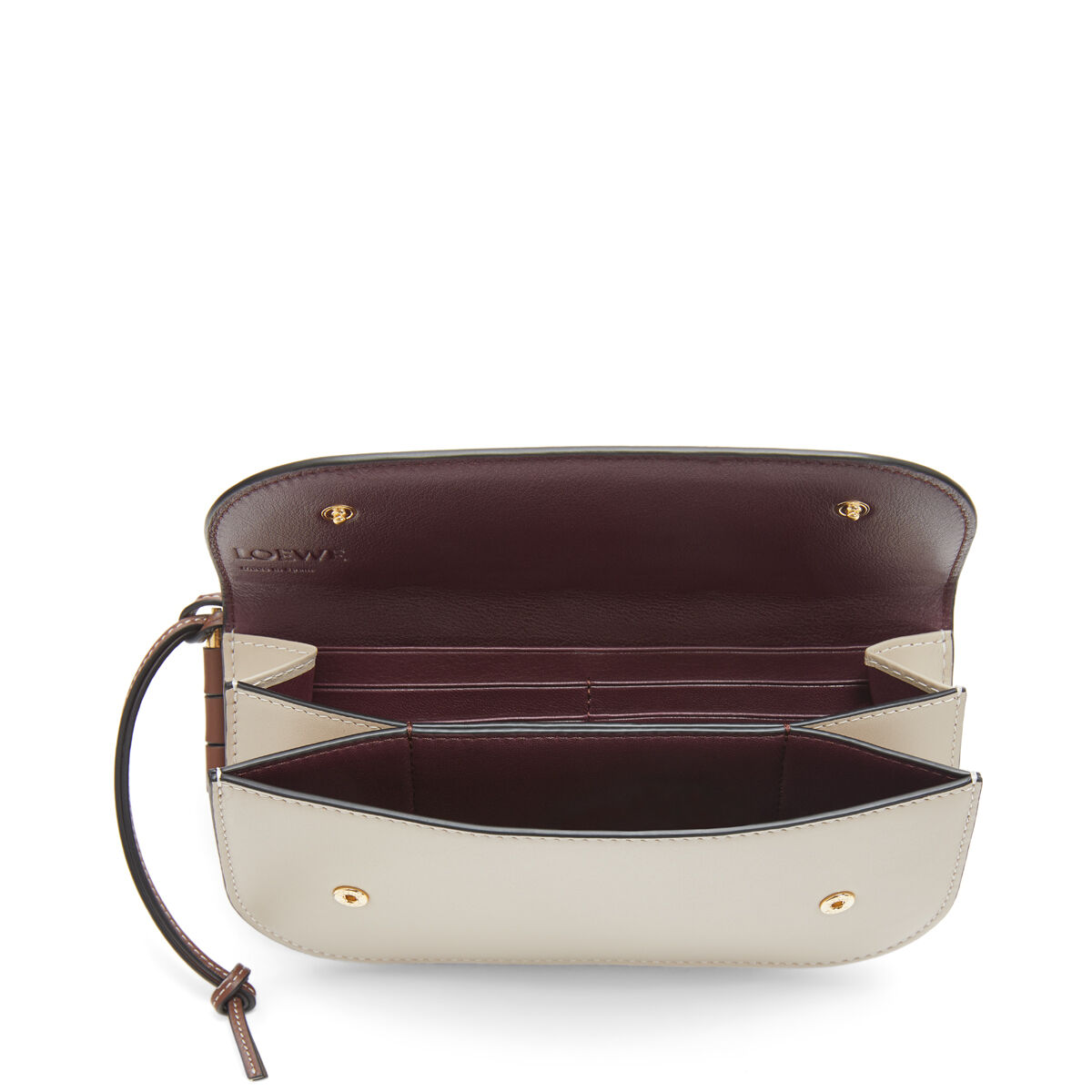 Gate Continental Wallet Marine/Light Oat - LOEWE