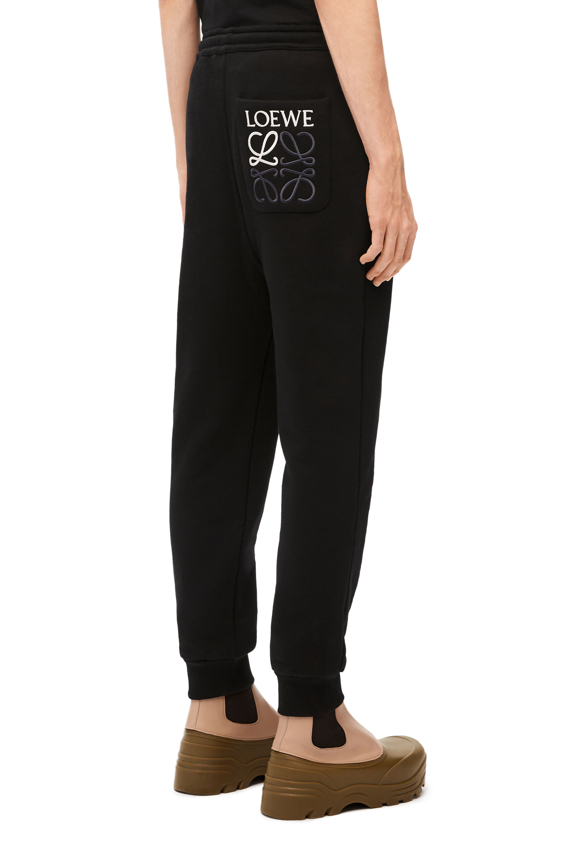Sweatpants in cotton Black - LOEWE