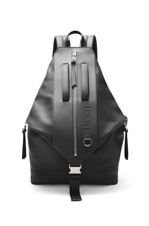 Convertible backpack in classic calfskin Black - LOEWE