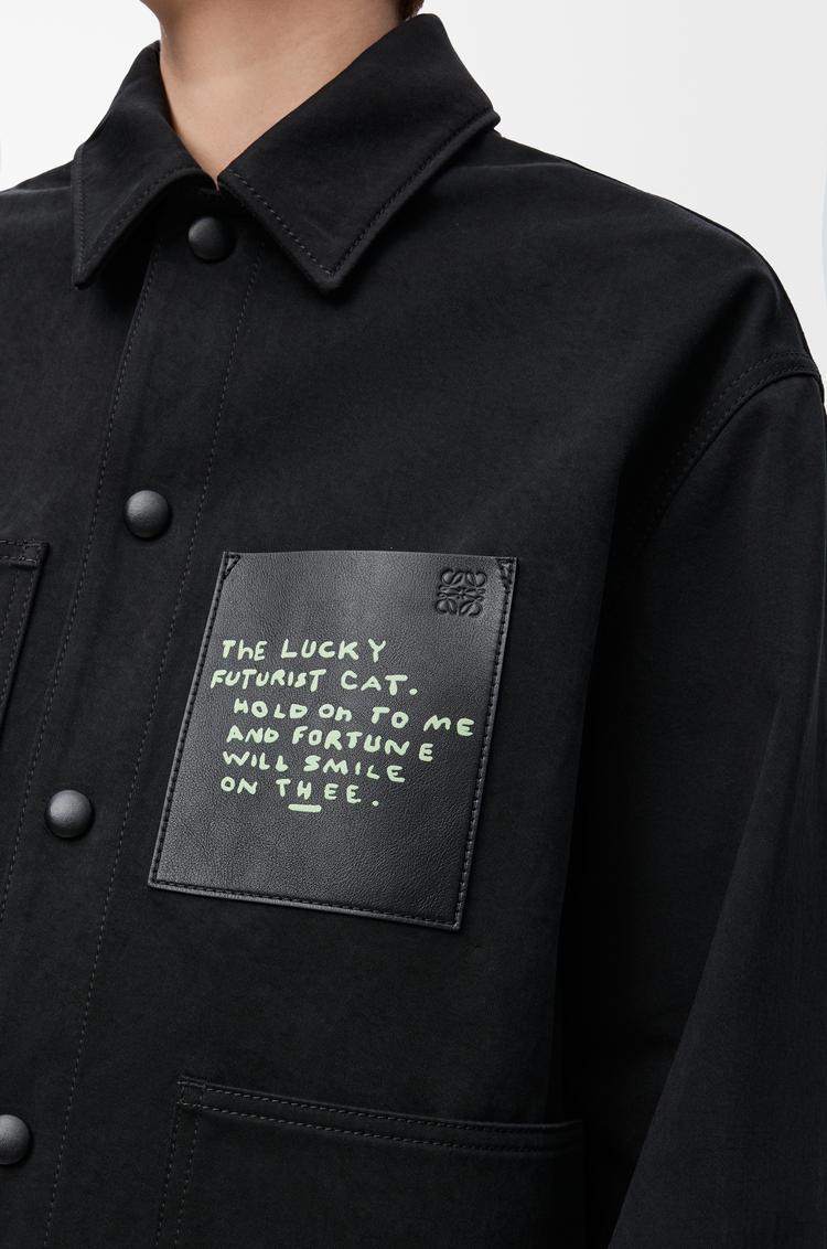 Jacket in cotton Black - LOEWE