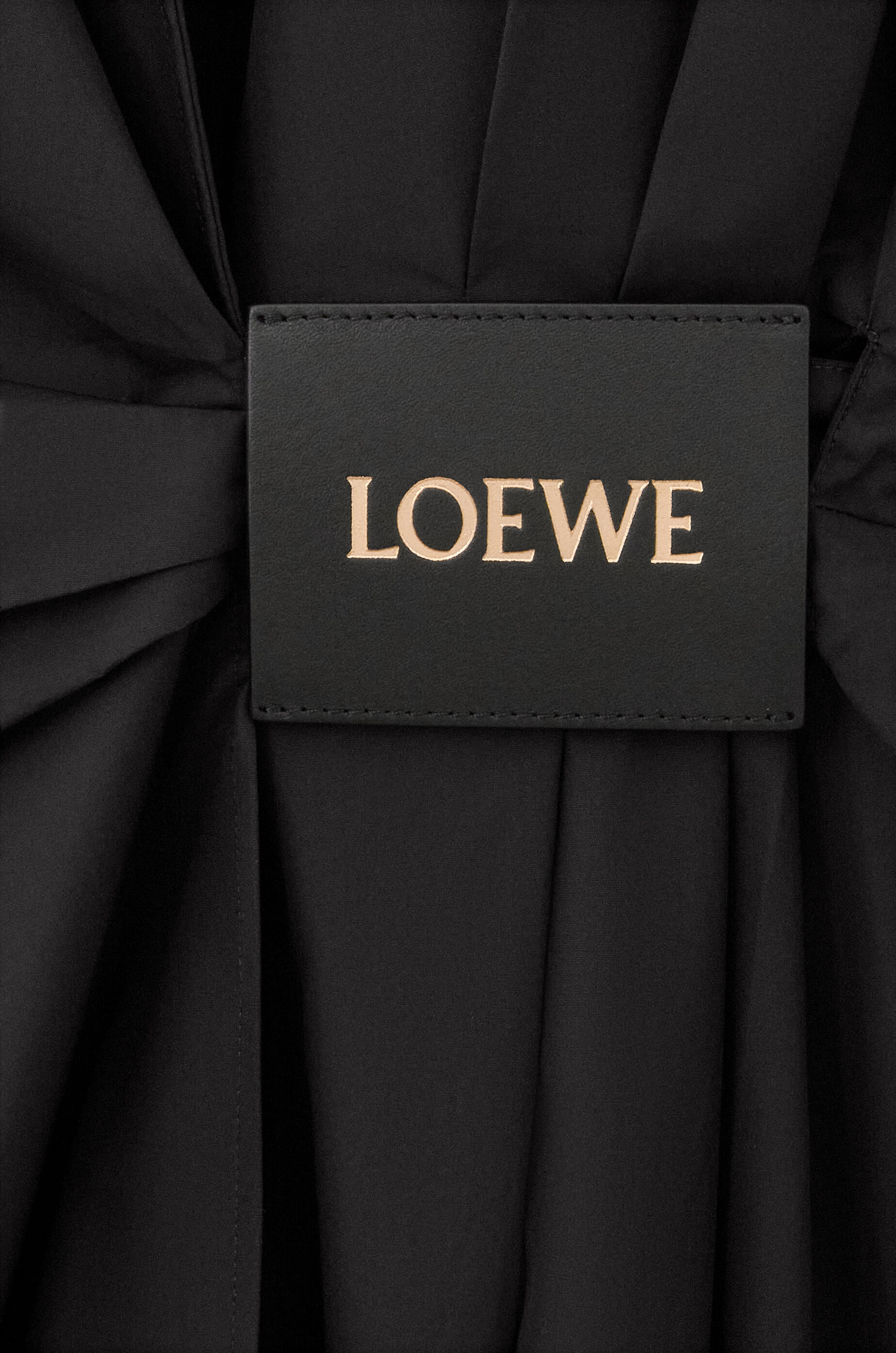 Dress in cotton Black - LOEWE Dress in cotton Black - LOEWE