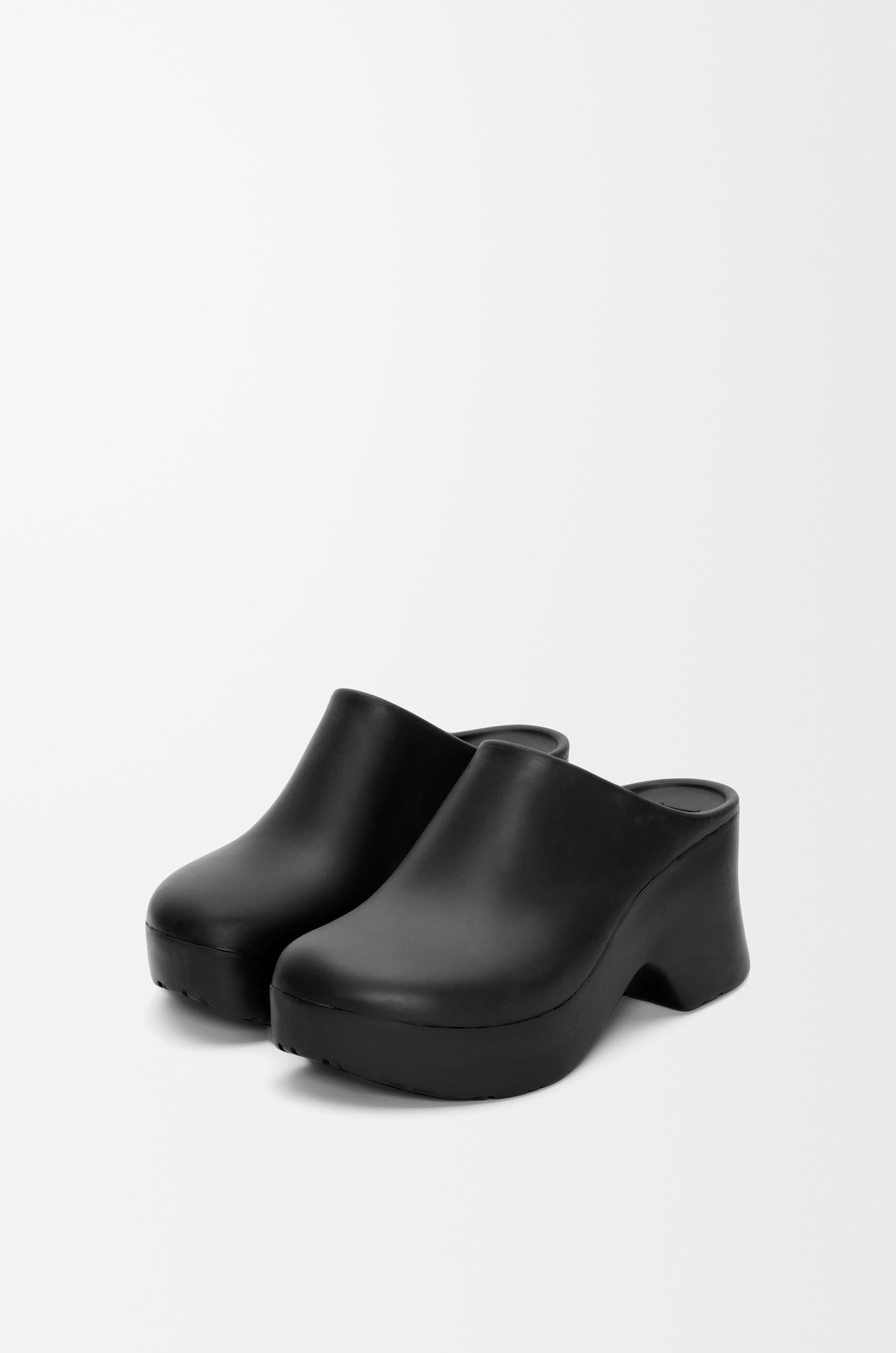 Terra foam clog in light foam rubber Black - LOEWE