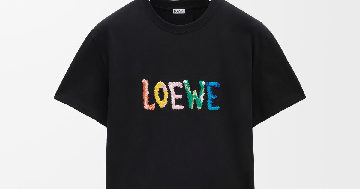 Men Designer t-shirts | Luxury Long Sleeve t-shirts | Loewe - LOEWE