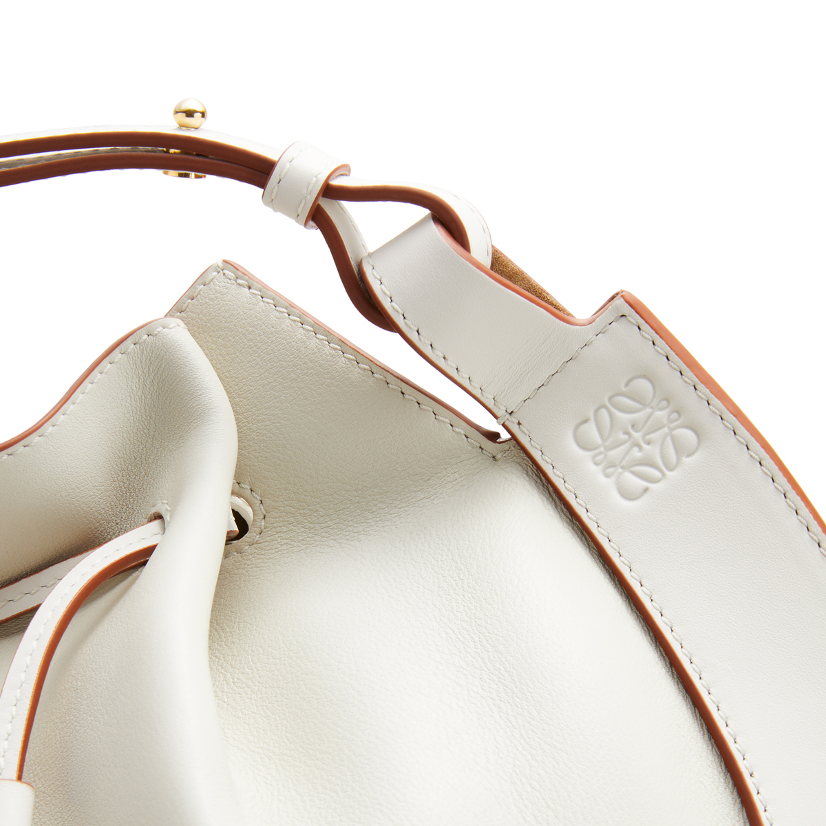 Horseshoe Bag Soft White - LOEWE