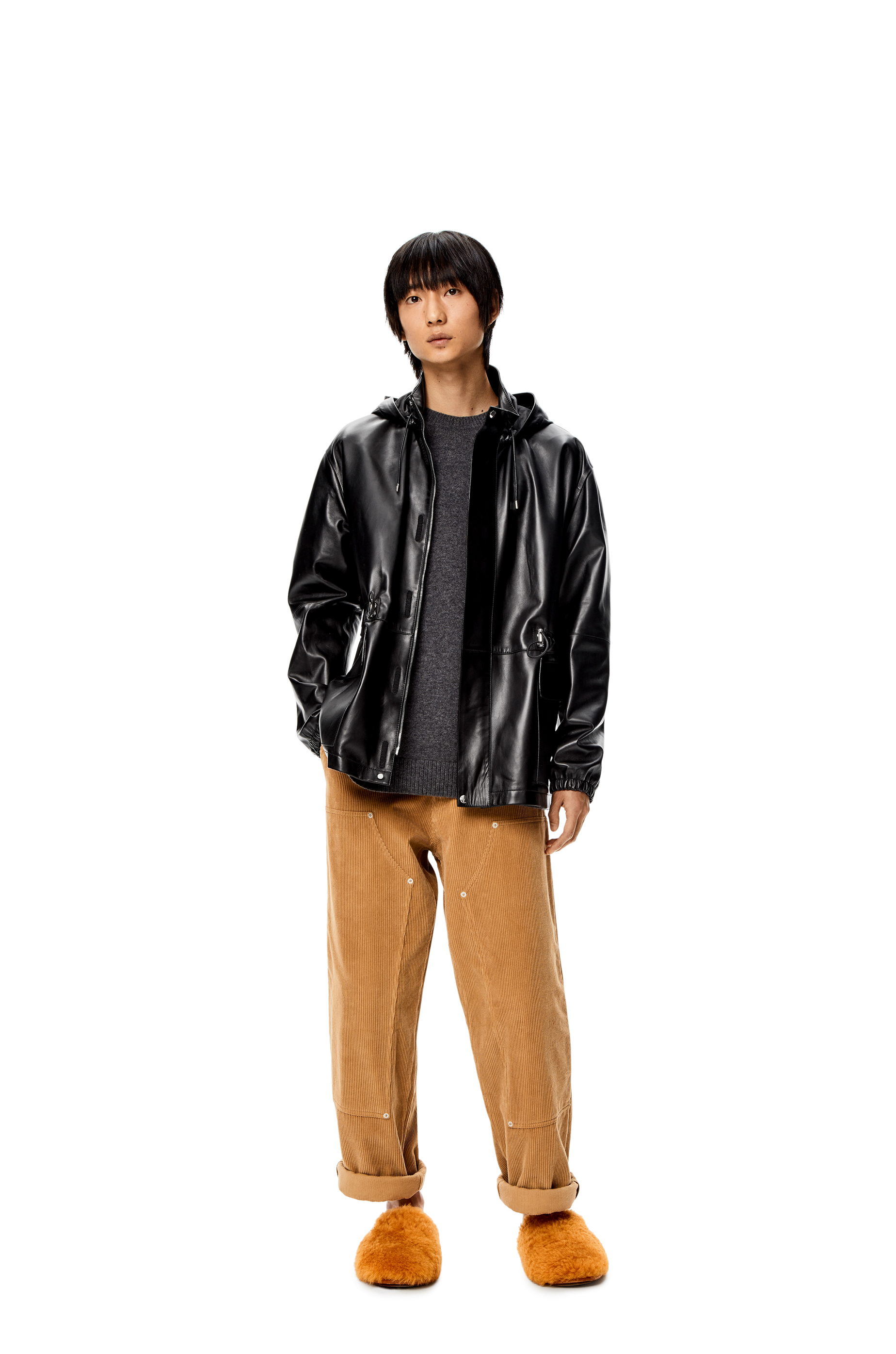 Luxury leather clothing and jackets · LOEWE men - LOEWE
