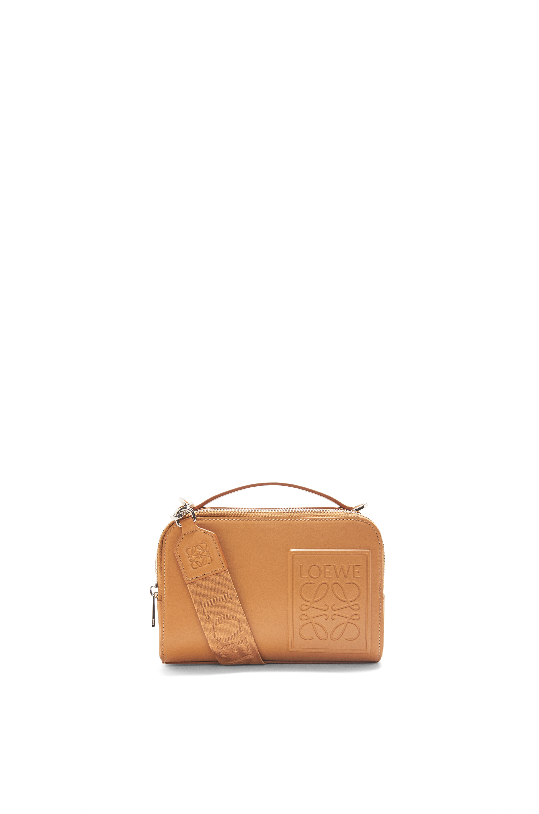 Mini Camera Crossbody bag in satin calfskin Warm Desert - LOEWE