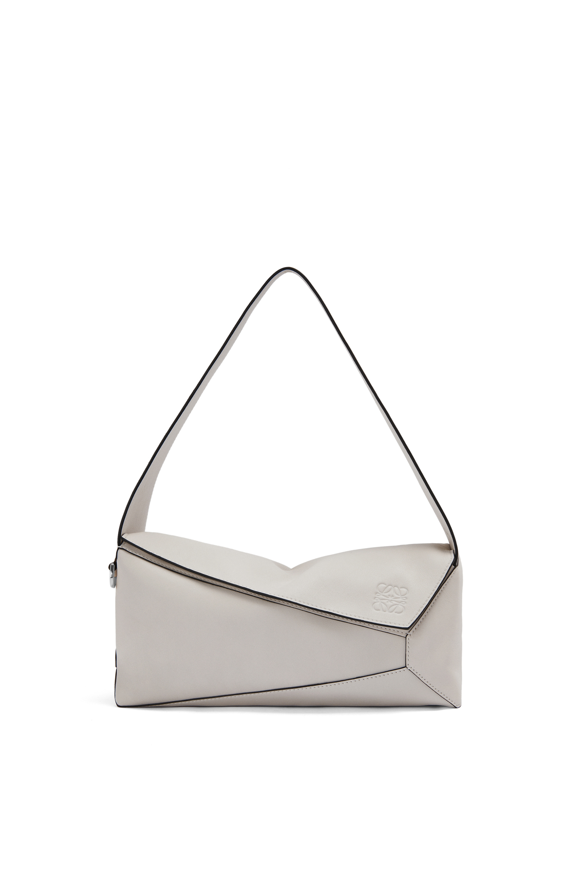 Puzzle Hobo bag in nappa calfskin Ghost - LOEWE