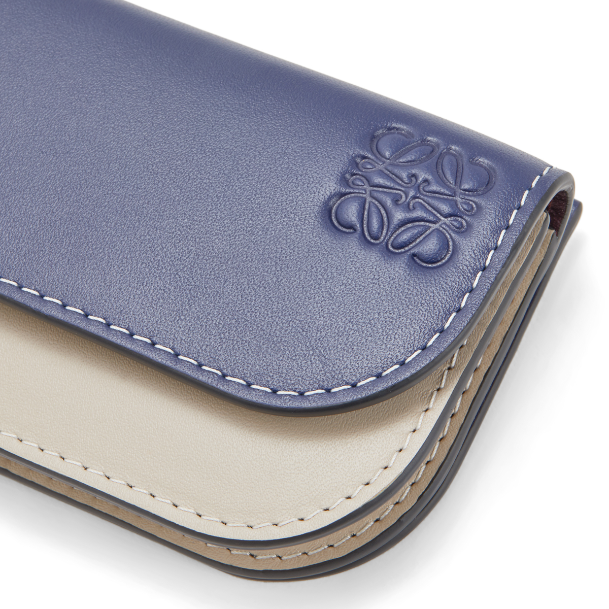 Gate Continental Wallet Marine/Light Oat - LOEWE