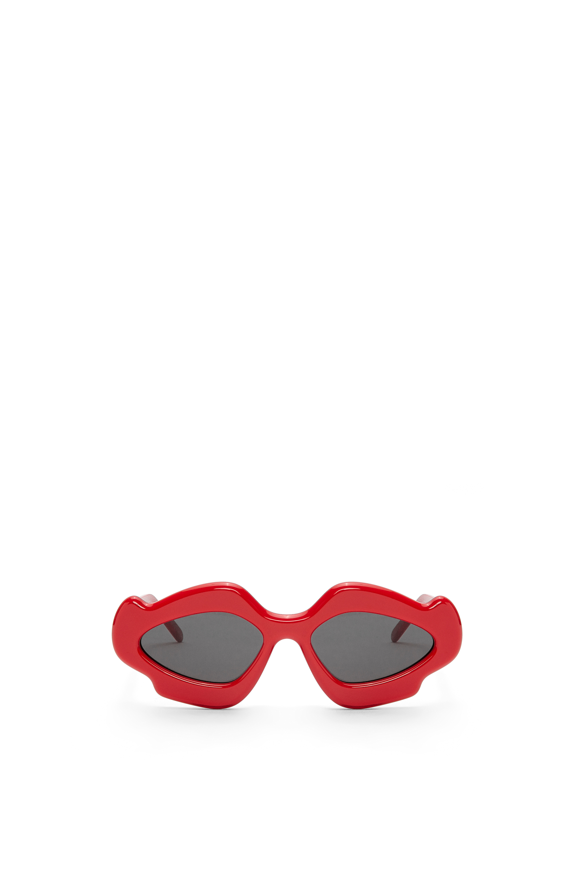 Flame sunglasses in acetate Shiny Red - LOEWE