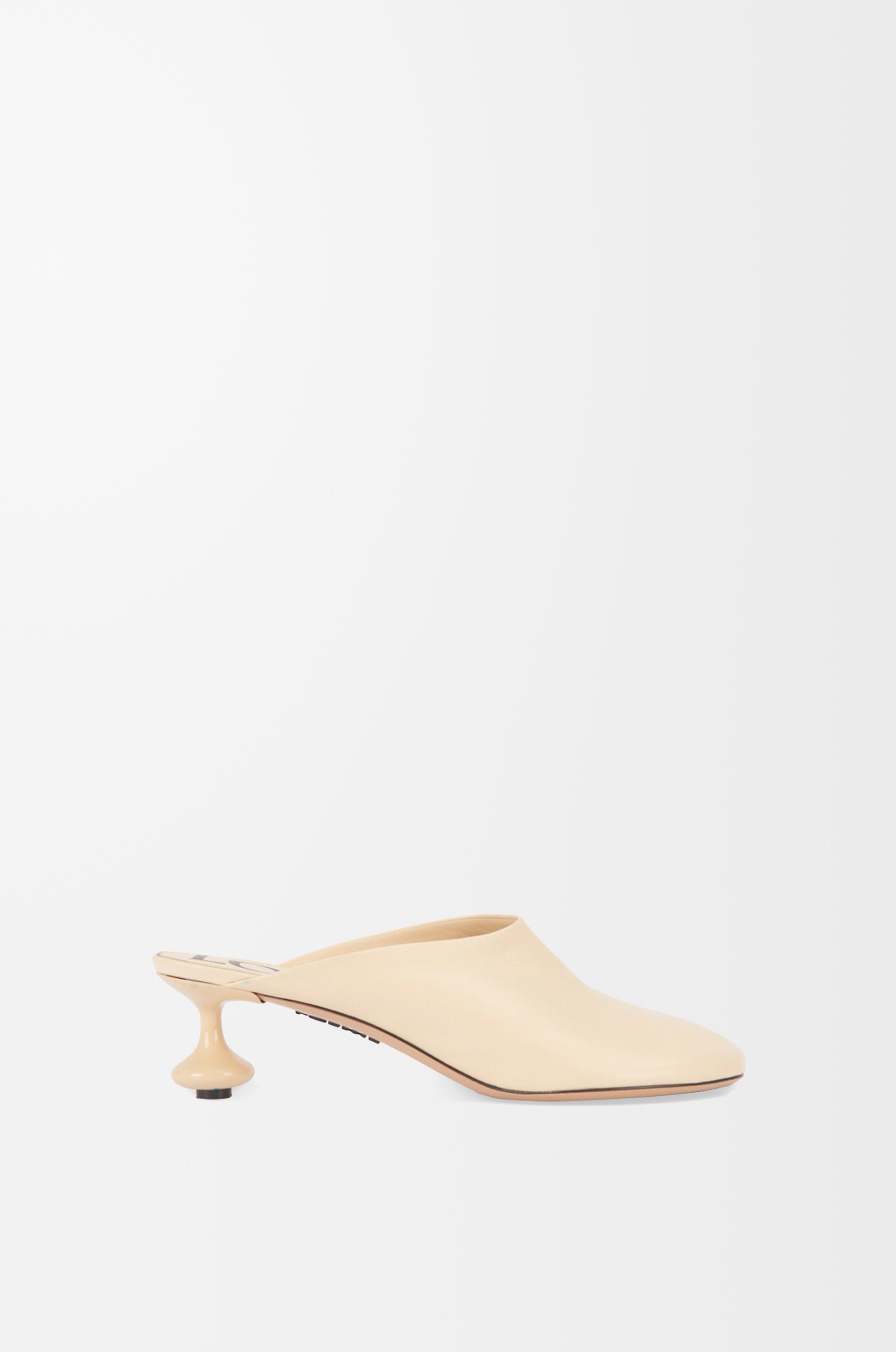 Toy mule in goatskin Oat Milk - LOEWE