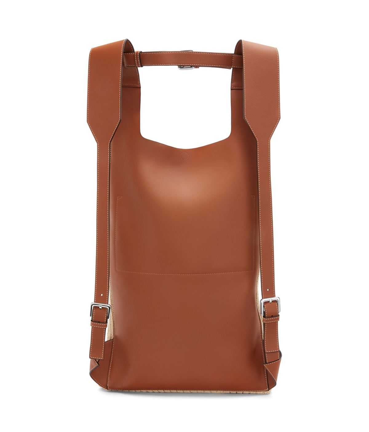 Shopper Backpack Knit Natural/Tan - LOEWE