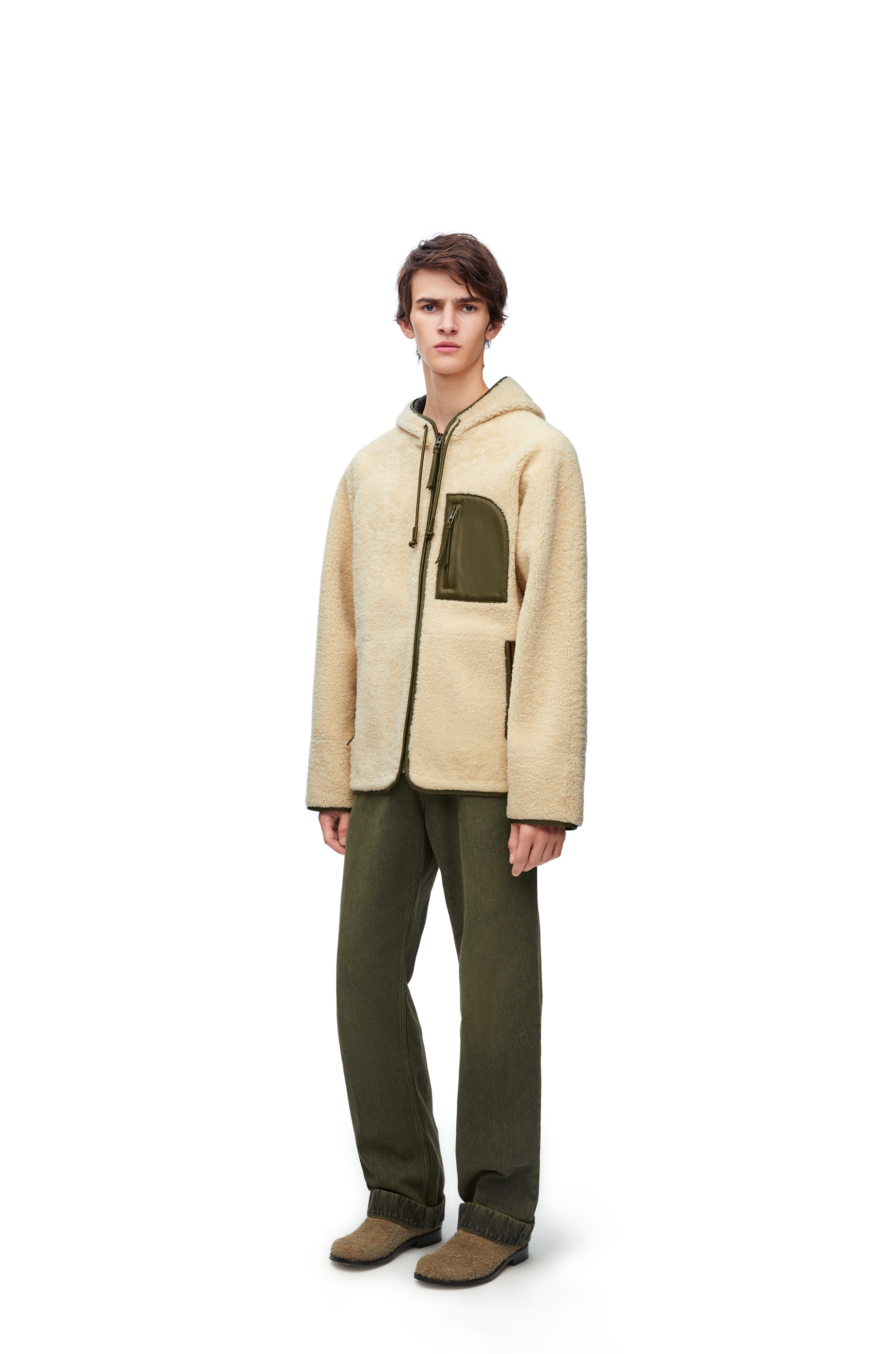 Luxury leather clothing and jackets · LOEWE men - LOEWE