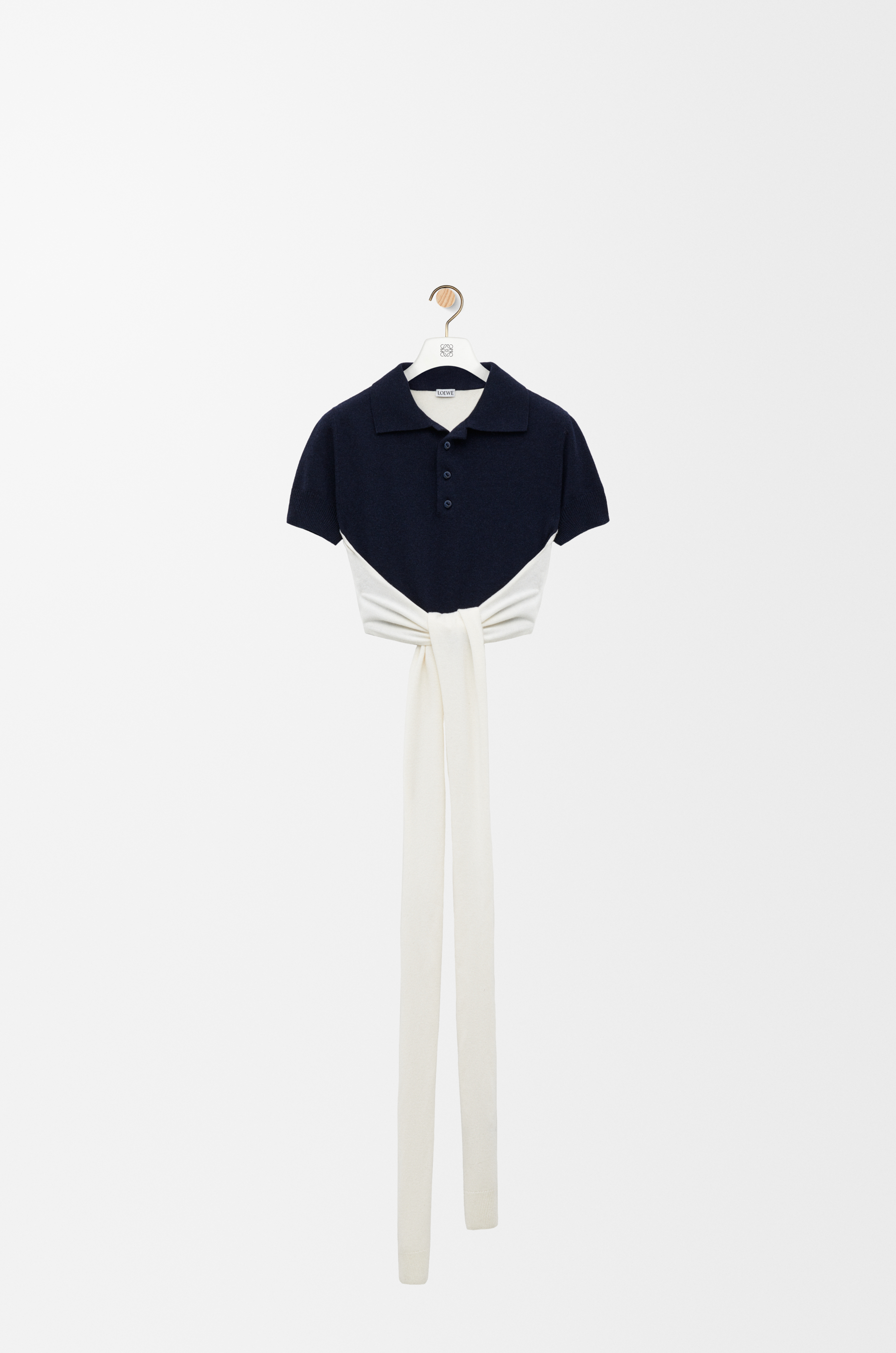 Polo sweater in wool and cashmere Multicolor - LOEWE Polo sweater in wool and cashmere Multicolor - LOEWE