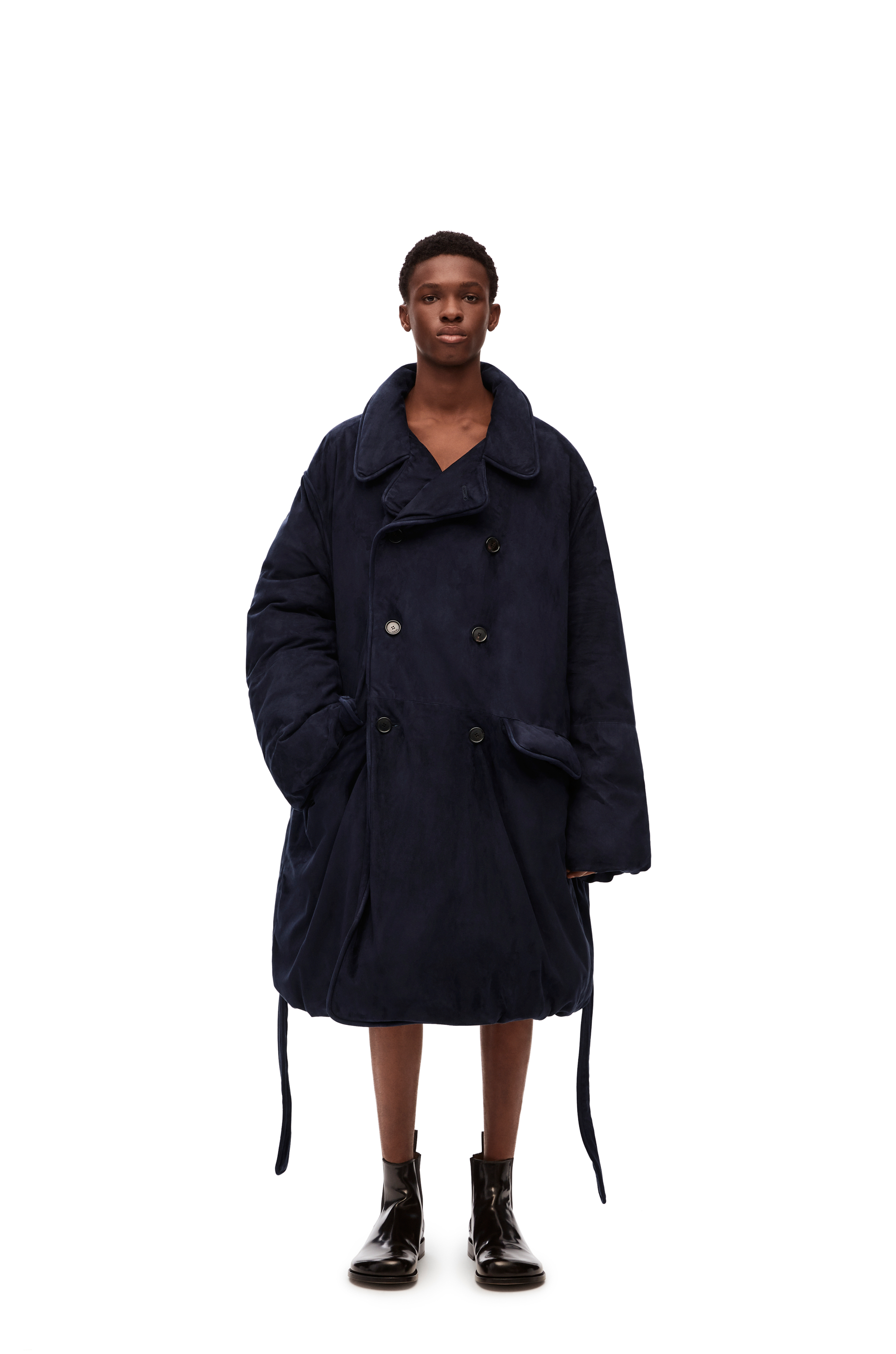 Men Designer Coat | Luxury Outerwear Collection | Loewe - LOEWE
