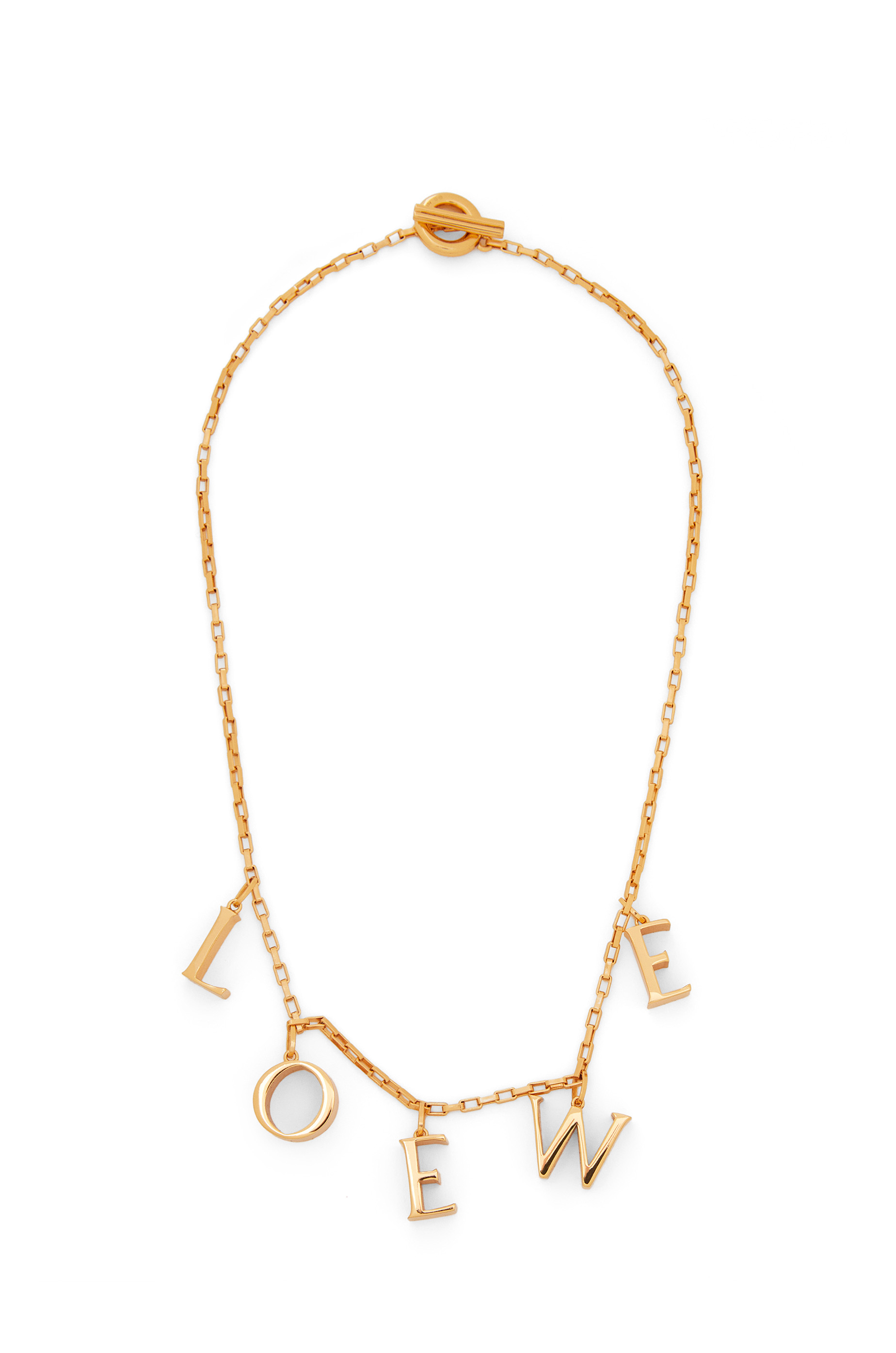 LOEWE necklace in sterling silver Gold - LOEWE