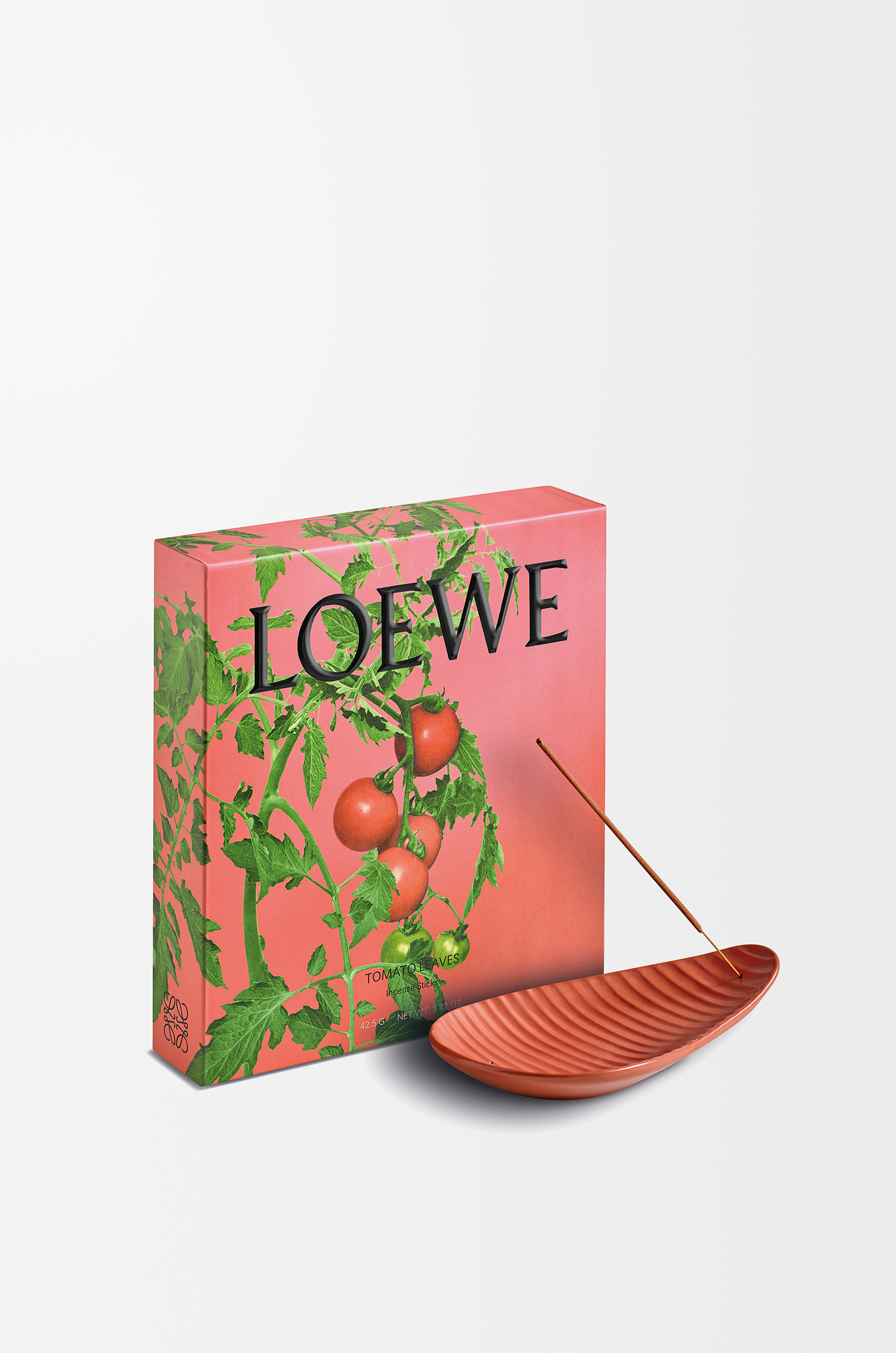 Tomato Leaves Incense Set Red - LOEWE